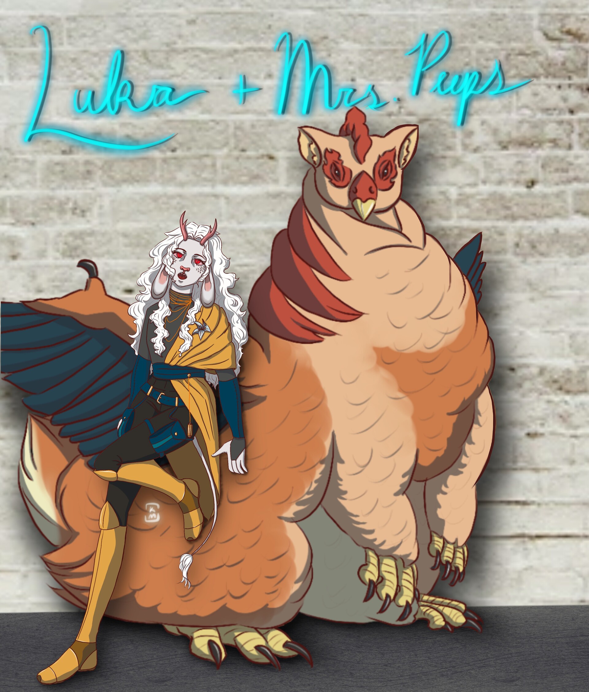 ArtStation - Luka and Mrs.peeps redesign