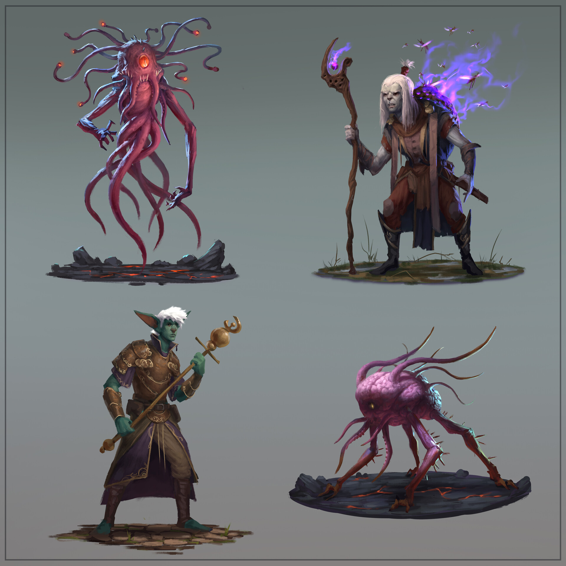 ArtStation - Fantasy Character and Creature Designs