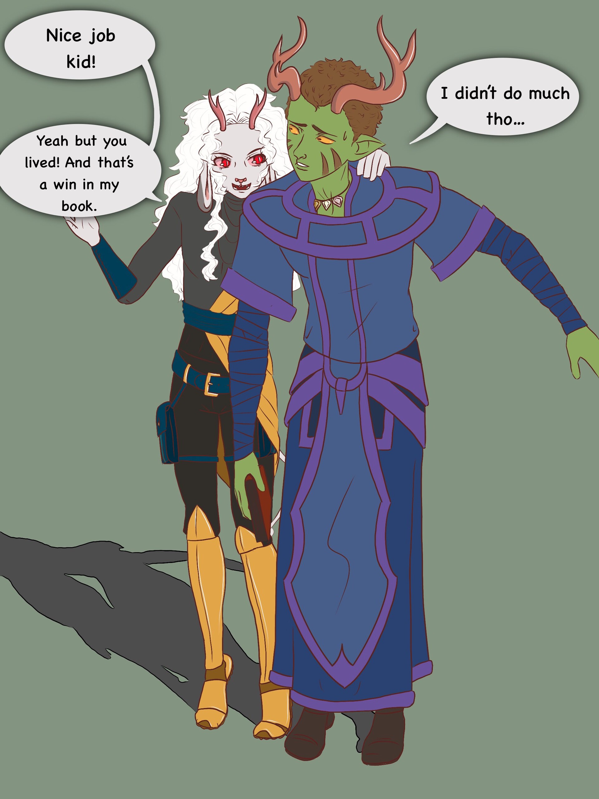 ArtStation - The secret of the Fey comic 1