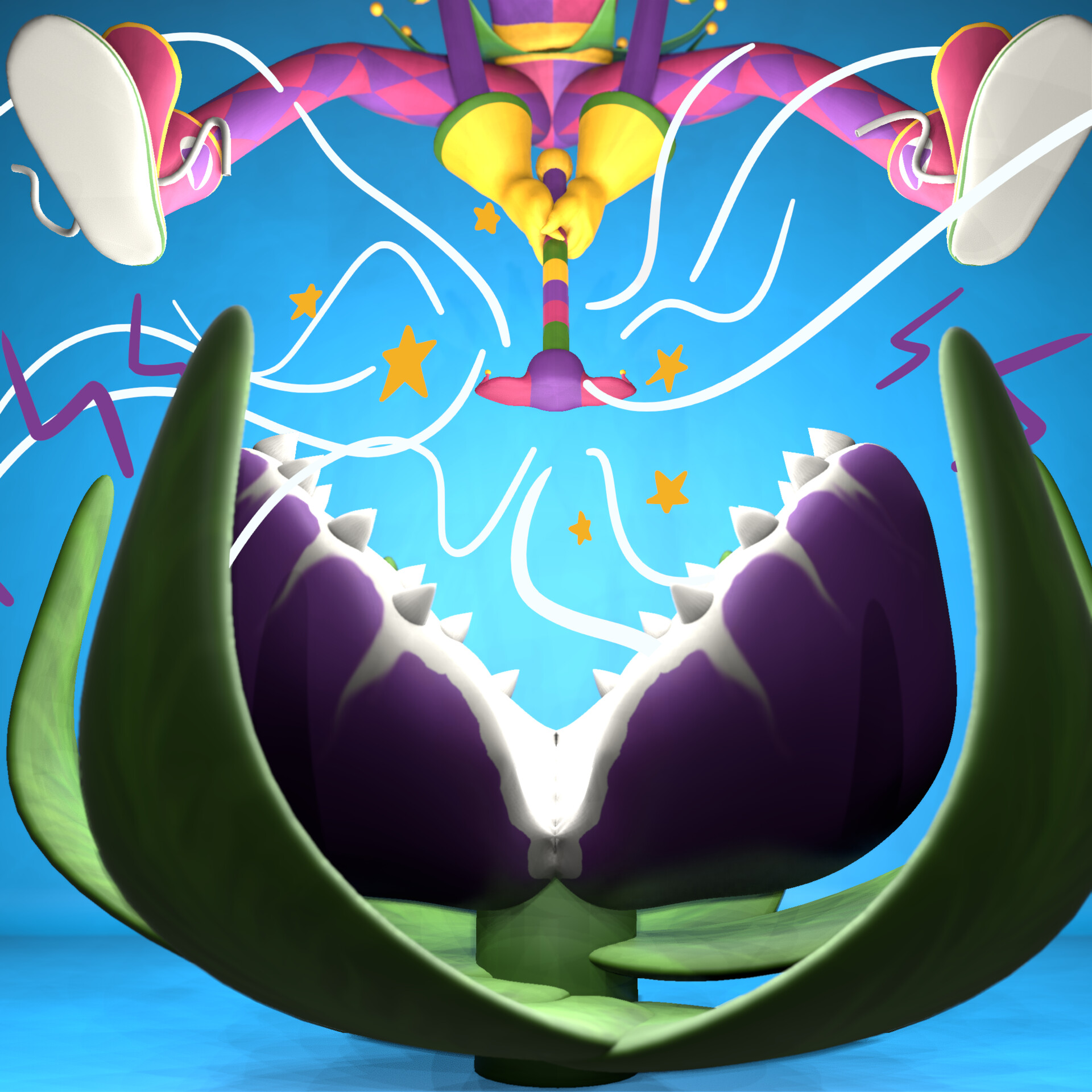 Vitor Silverio - JUMP! JUMP! JUMP! Redesign do Fargus de Pandemonium ...