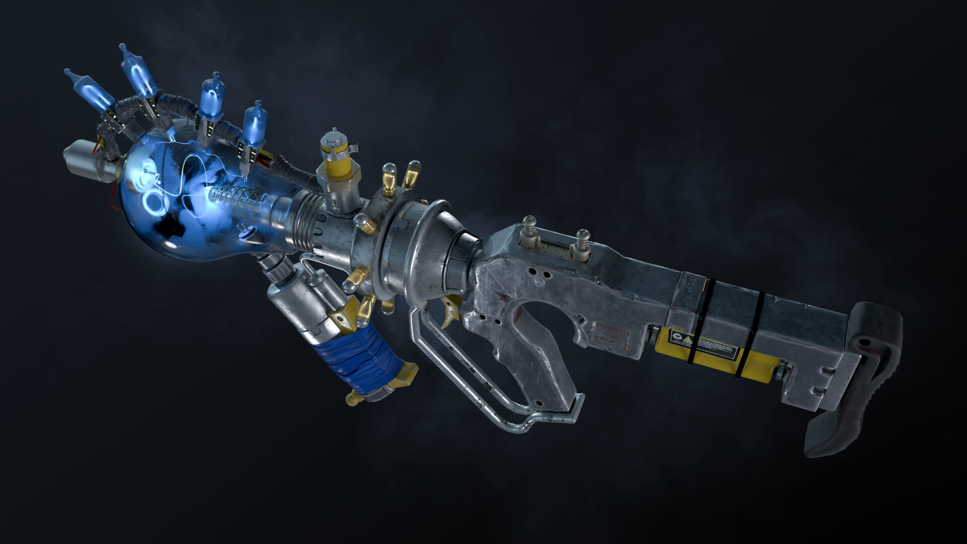 ArtStation - Handmade Sci-Fi SMG