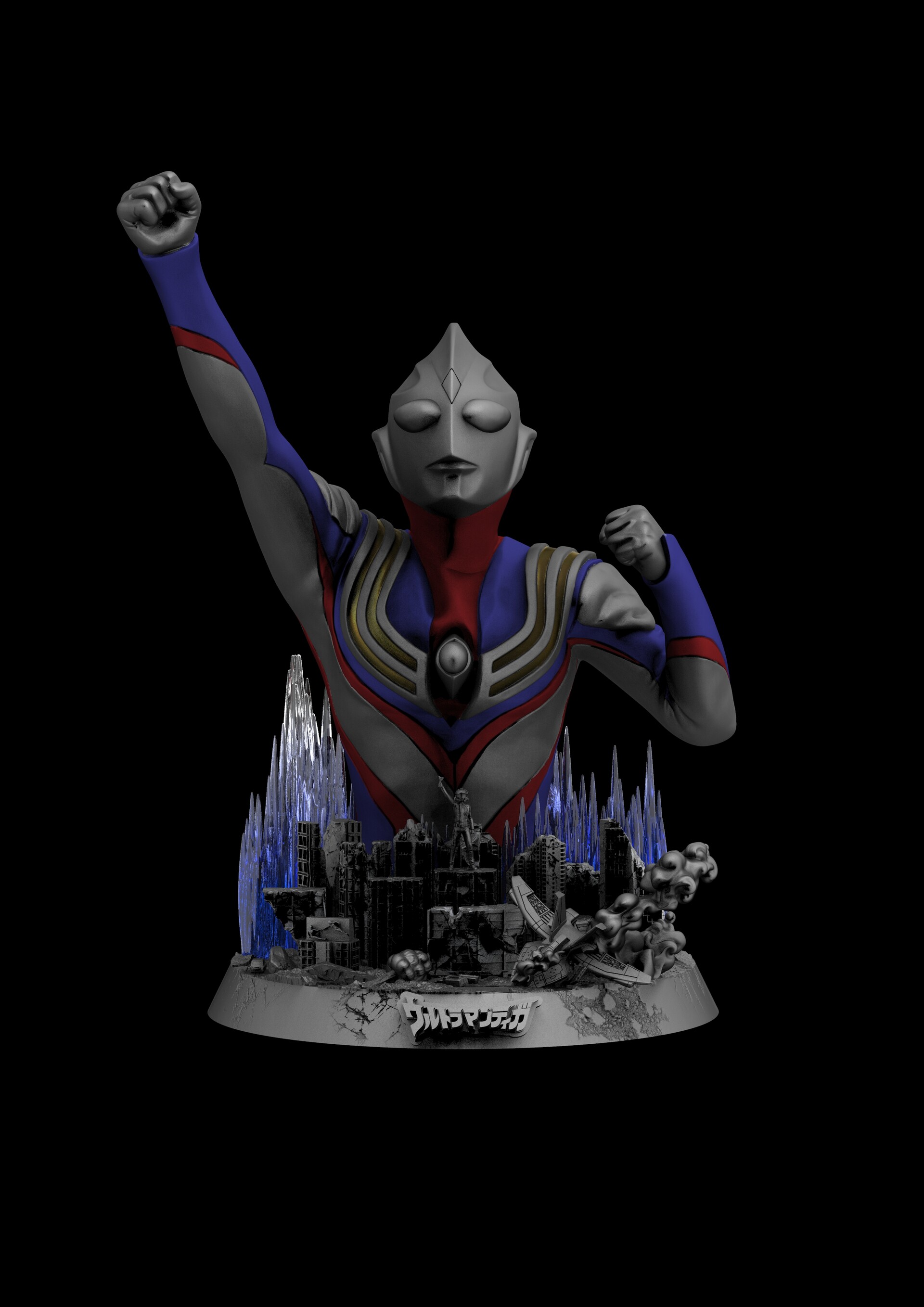 ArtStation - Ultraman Tiga