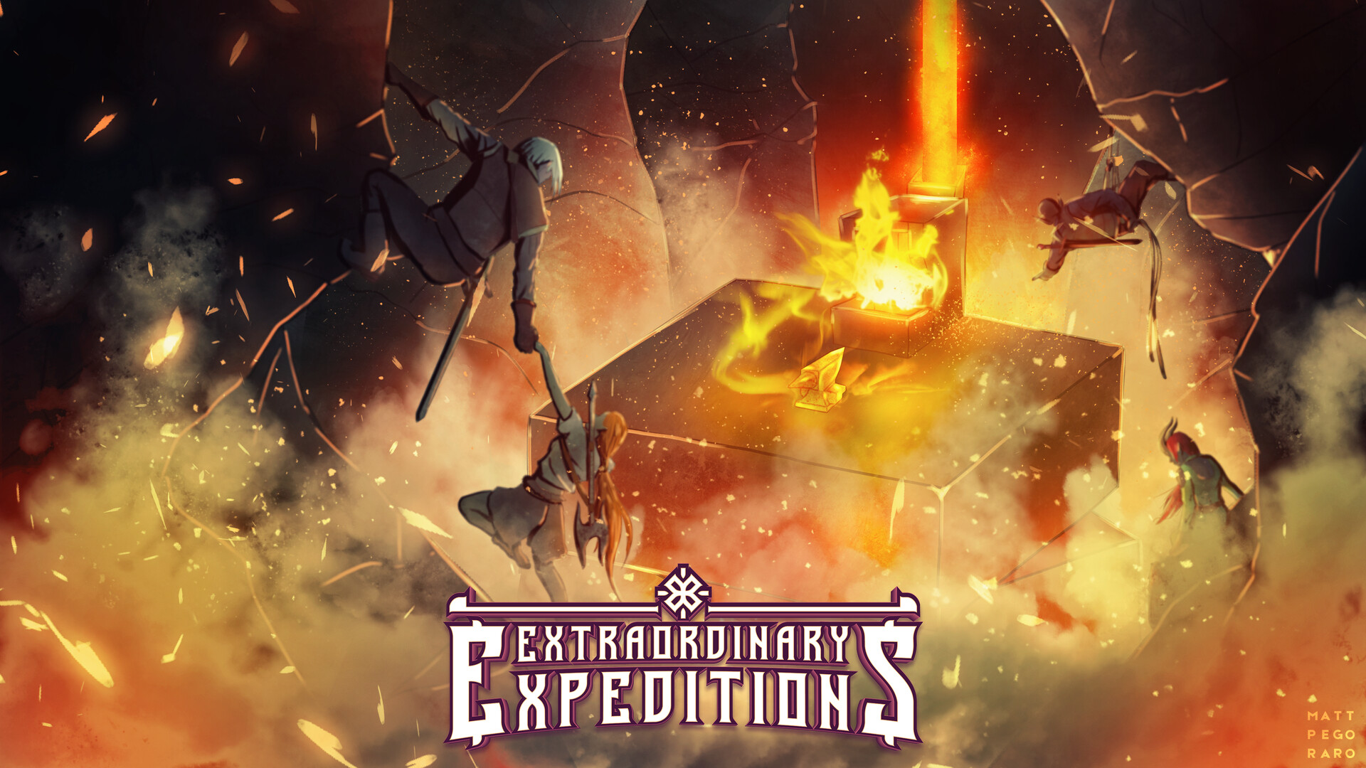 ArtStation - Extraordinary Expeditions Artwork & Logo