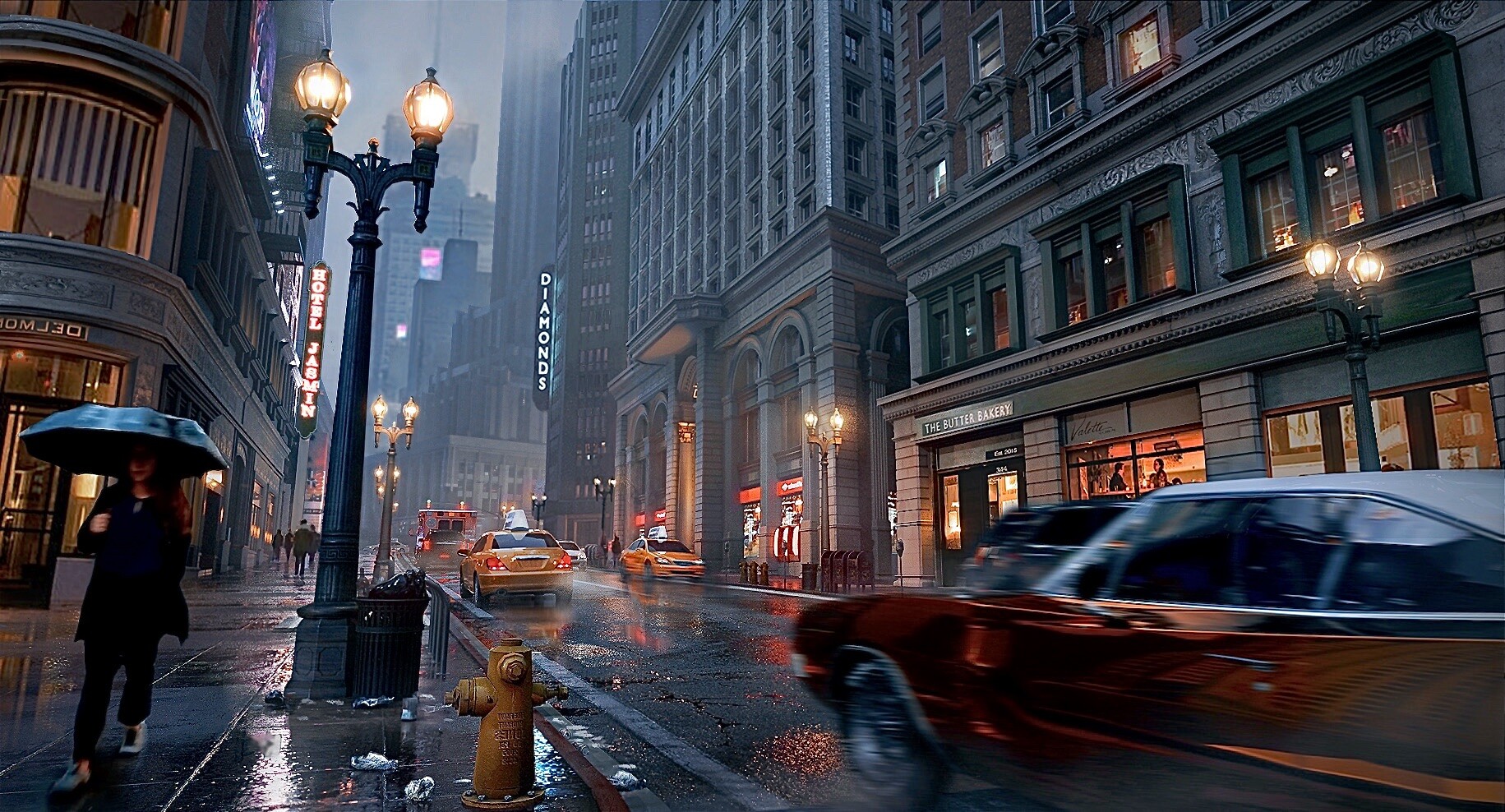 ArtStation - DOWNTOWN