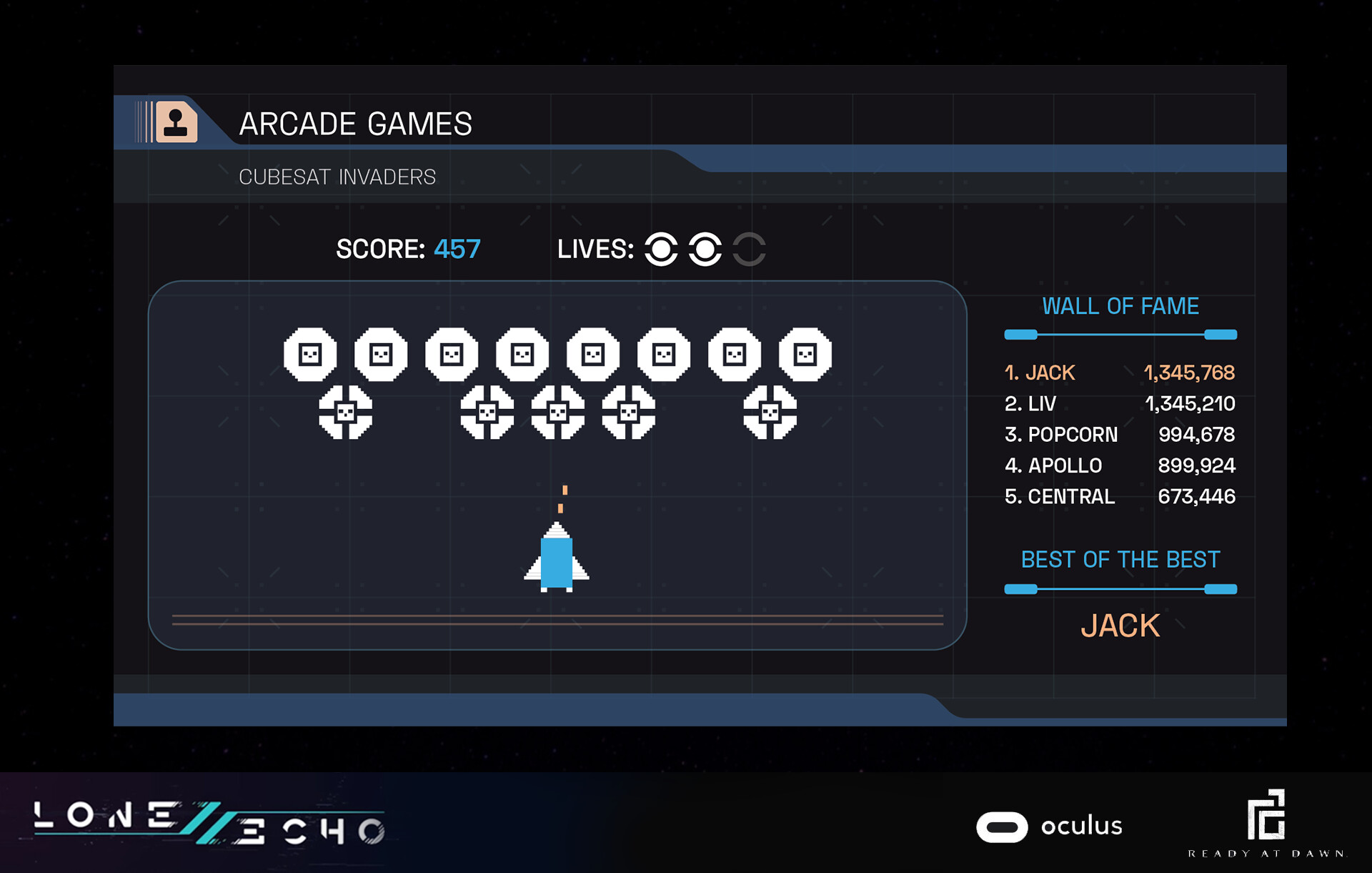 Dorottya 'Doro' Kollo - Lone Echo 2 / Arcade Game Ideas (Cut)