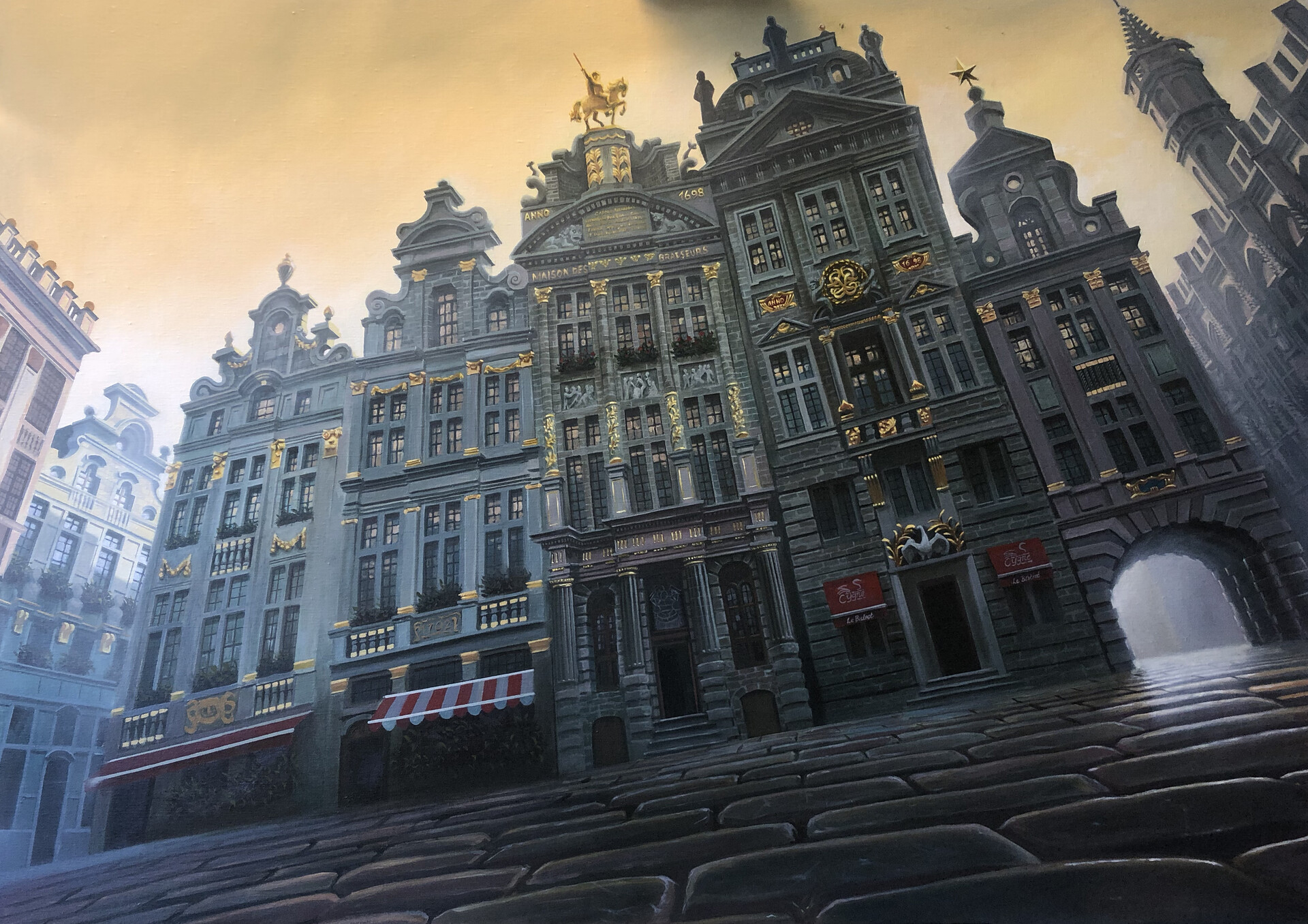 ArtStation - Grand-Place Brussels