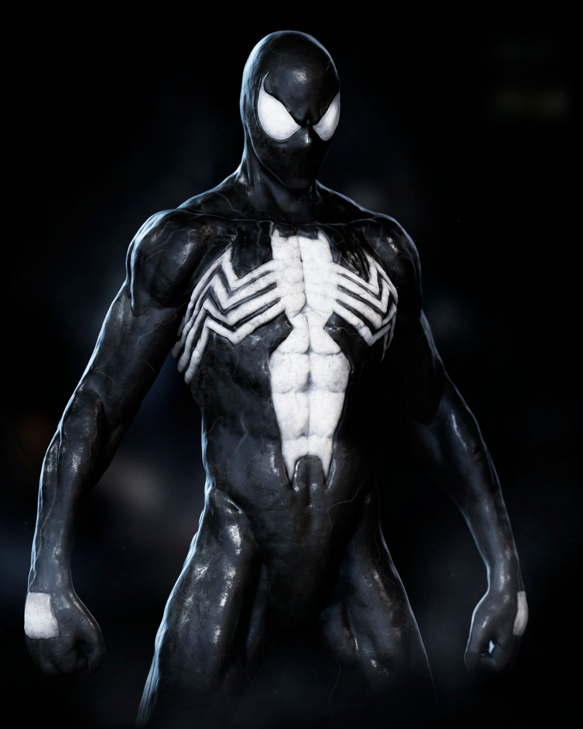 ArtStation - Spiderman - Symbiote Suit