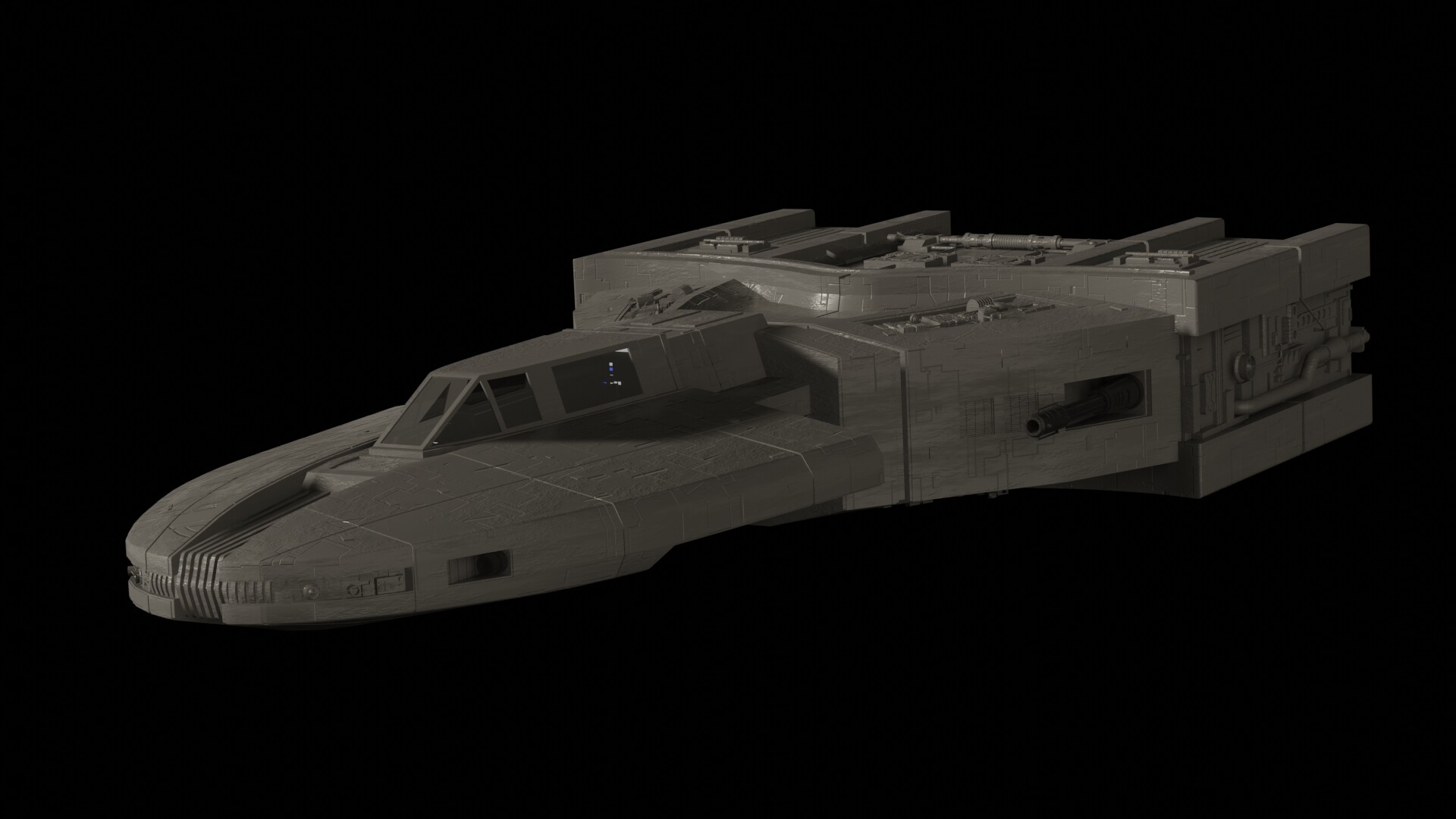 ArtStation - Star Wars The Old Republic: Lethisk-class armored freighter