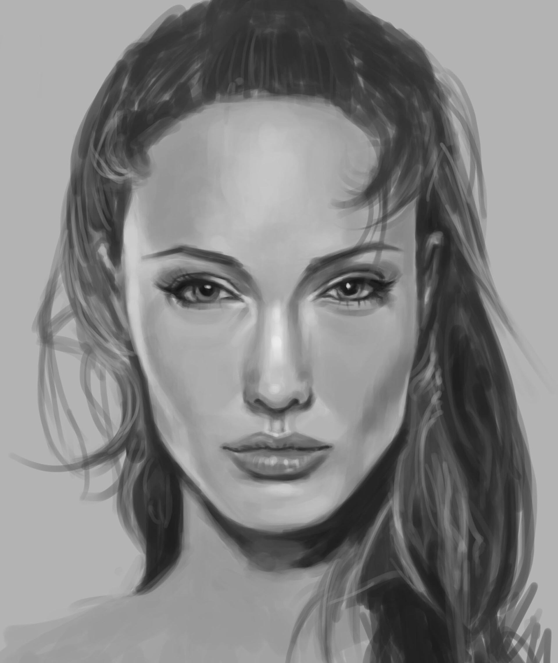 ArtStation - portrait practice 02