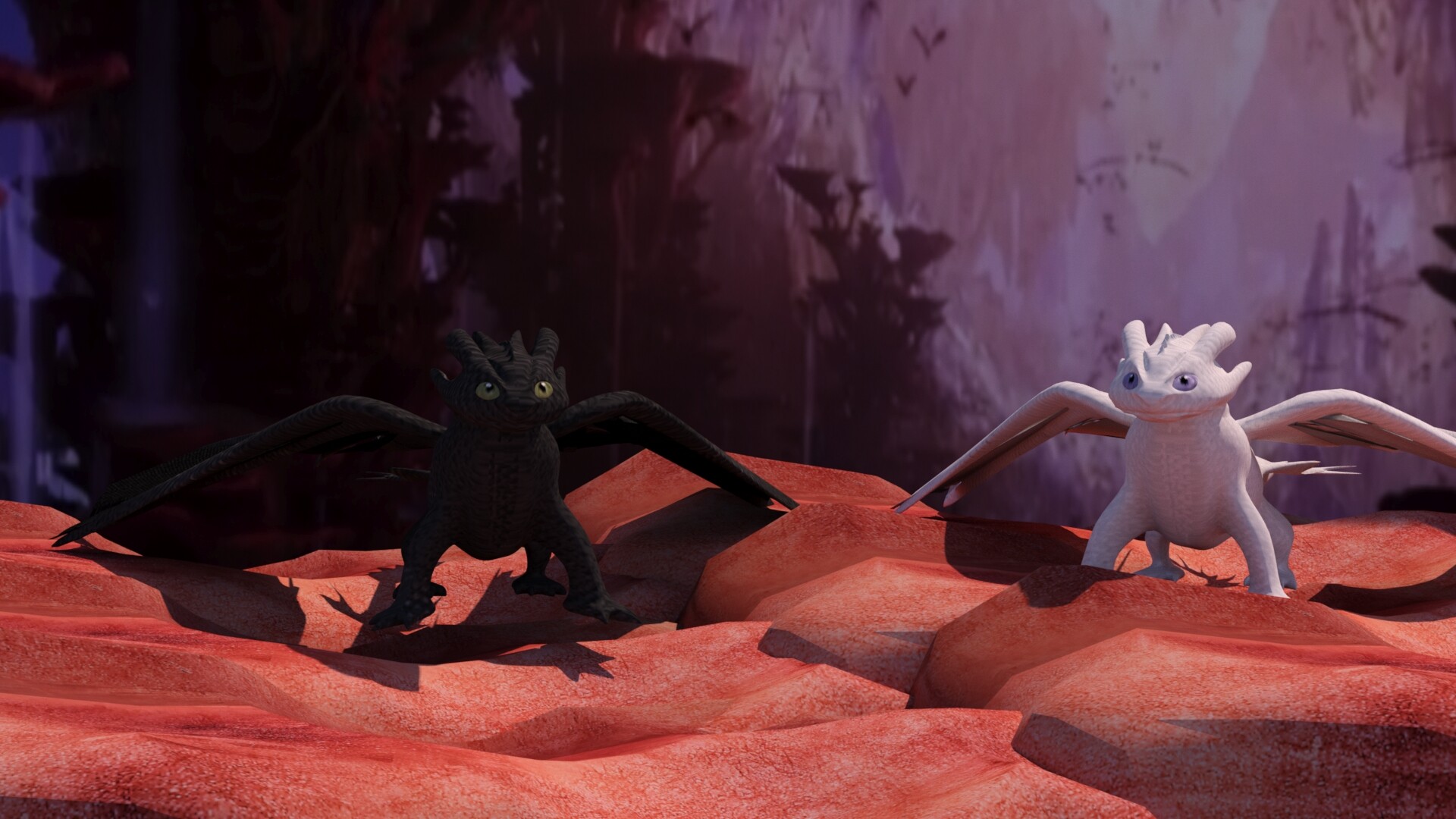 ArtStation - 3D Toothless- How to train your Dragon Renders