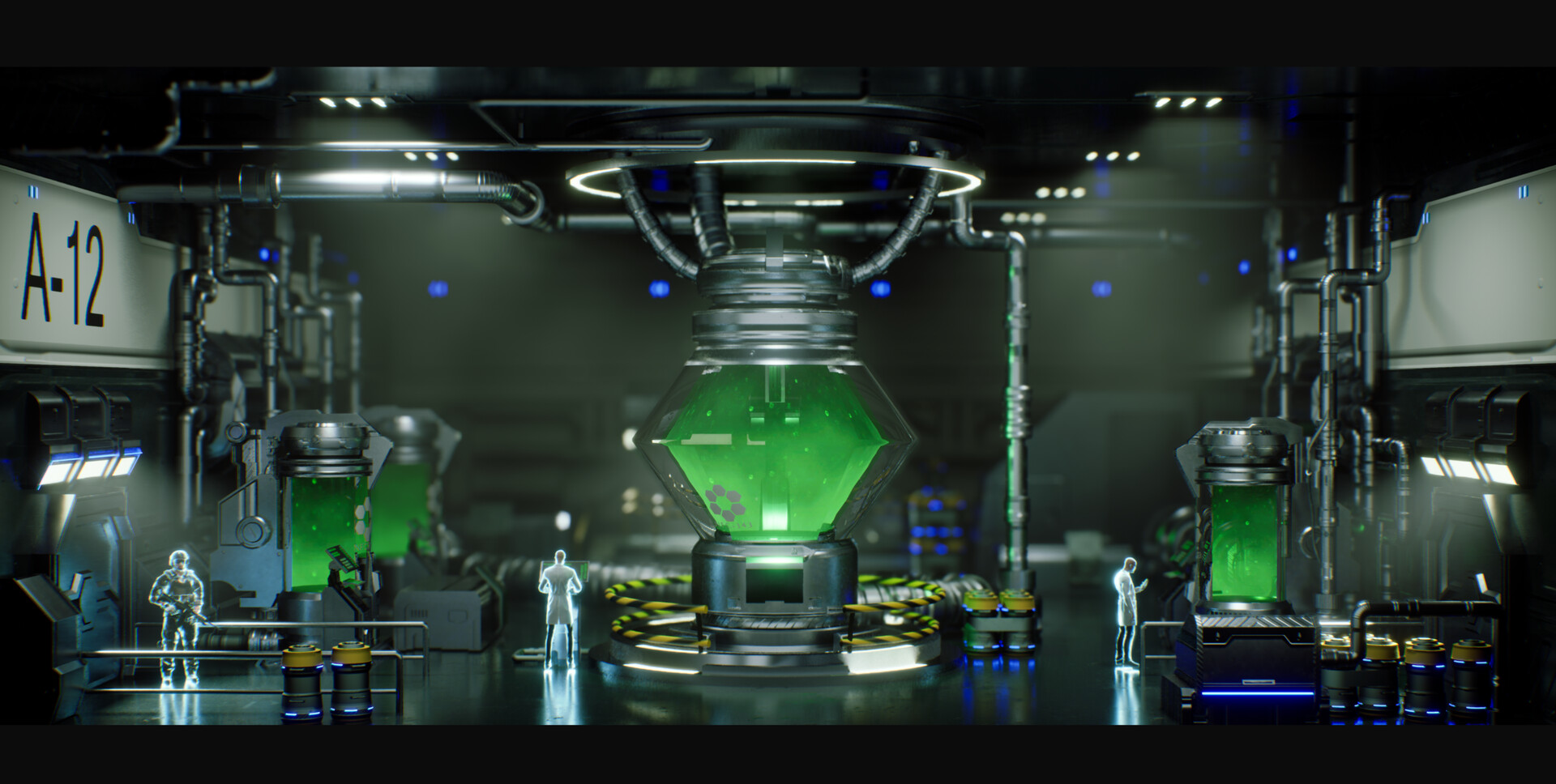 ArtStation - [WIP] Environment - Lab