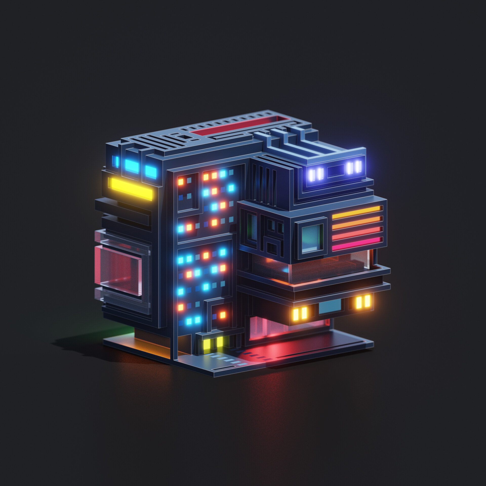 ArtStation - Micro Building 01