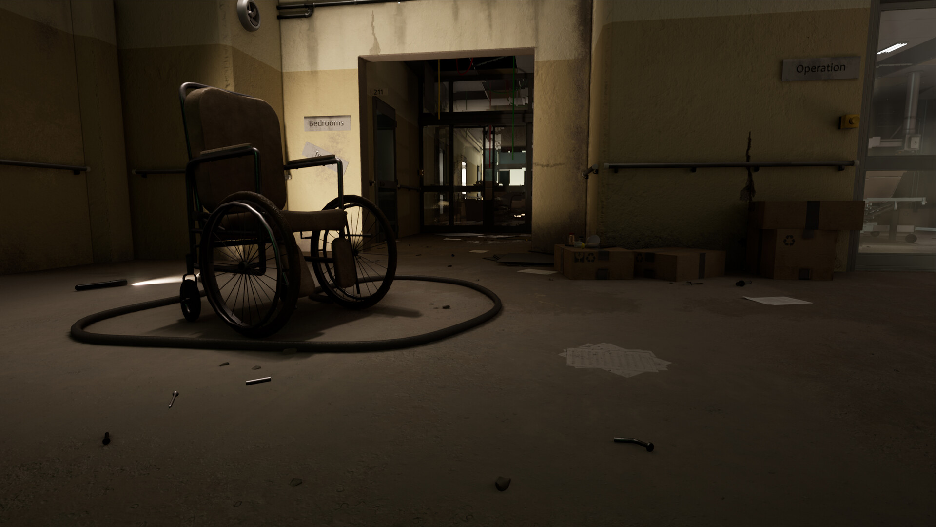 ArtStation - Lost hospital environment (unreal engine 4 project)
