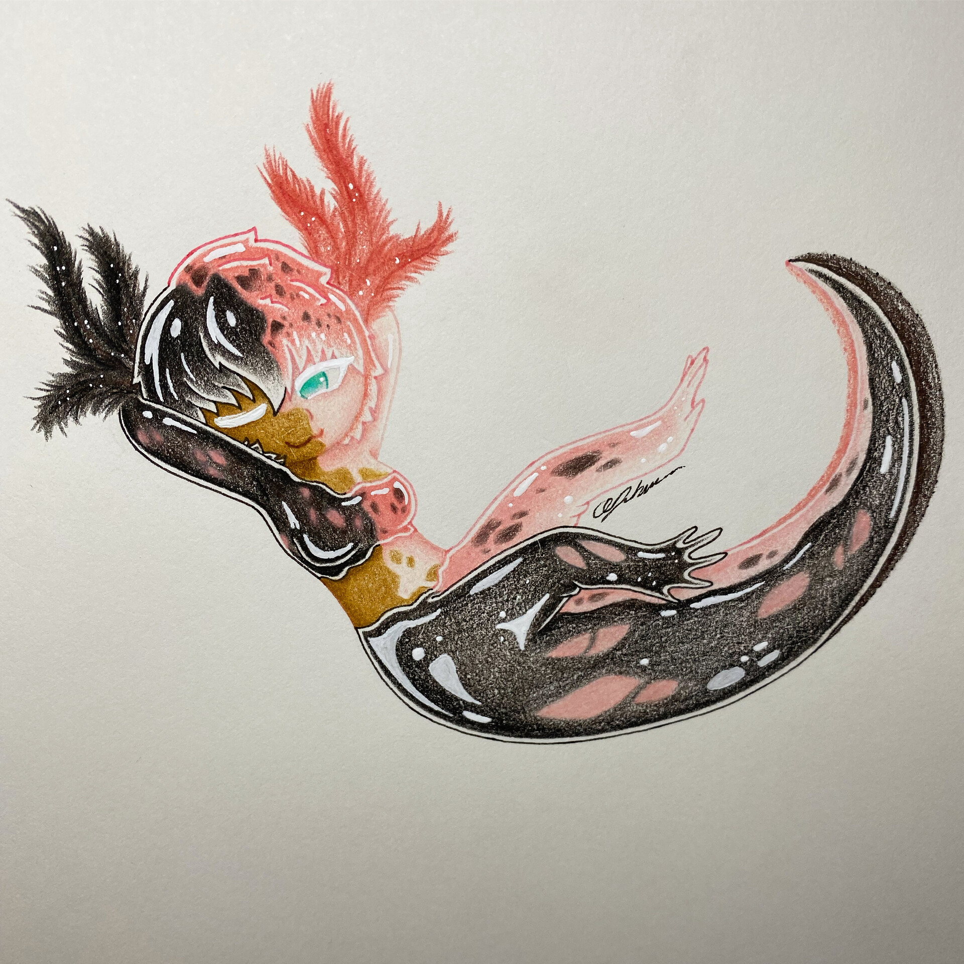 ArtStation - Chimera Axolotl