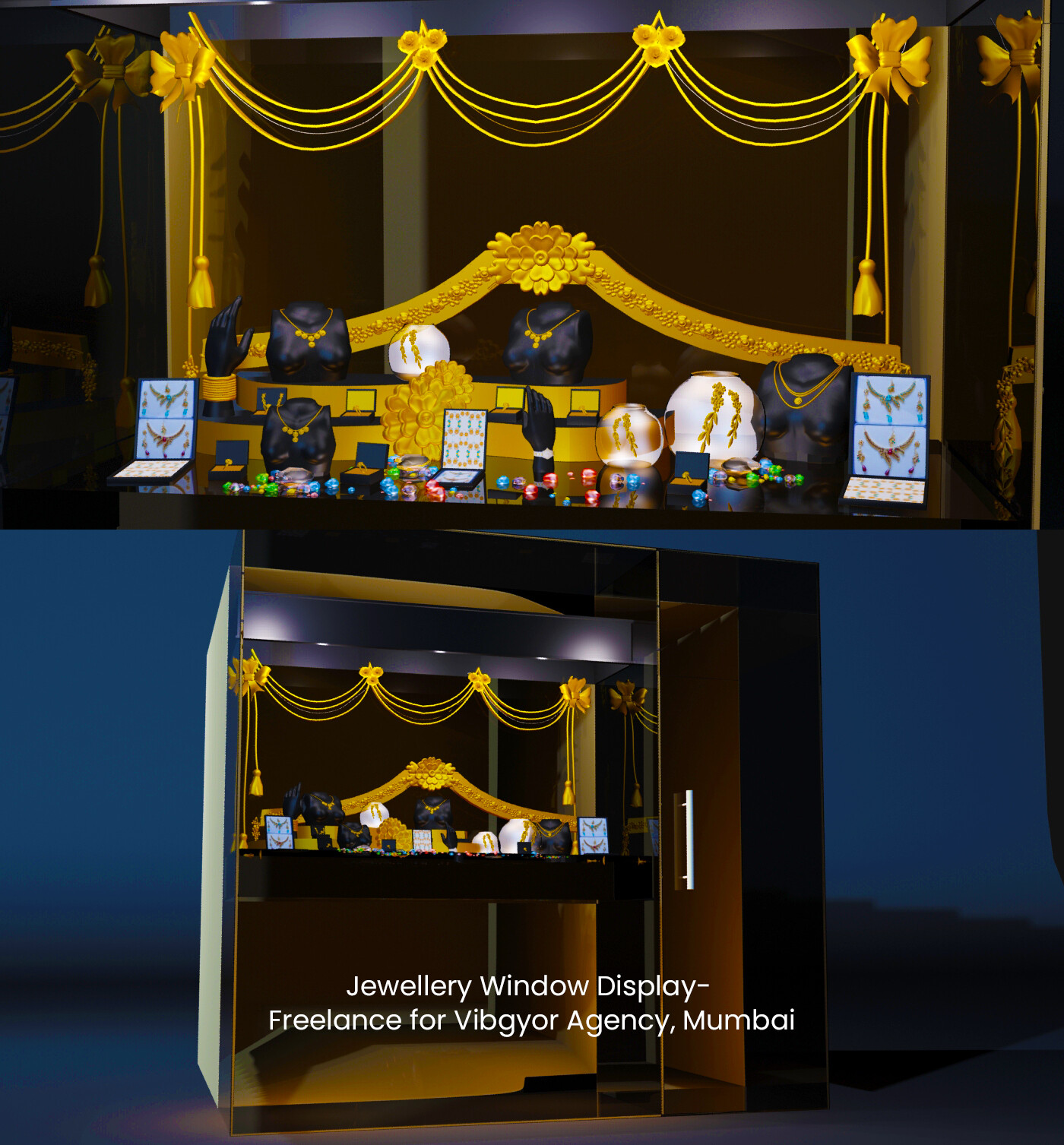 ArtStation - Jewellery Window Display