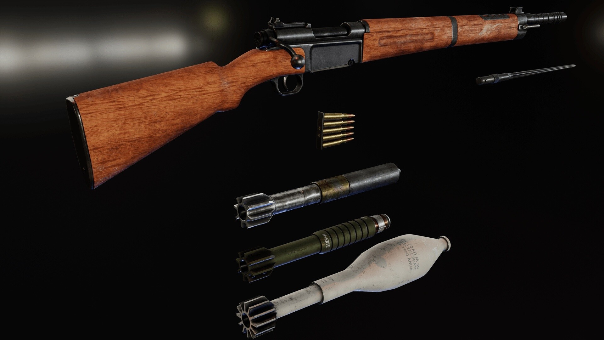 Marcin Kowalski - MAS 36/51 with grenade launcher