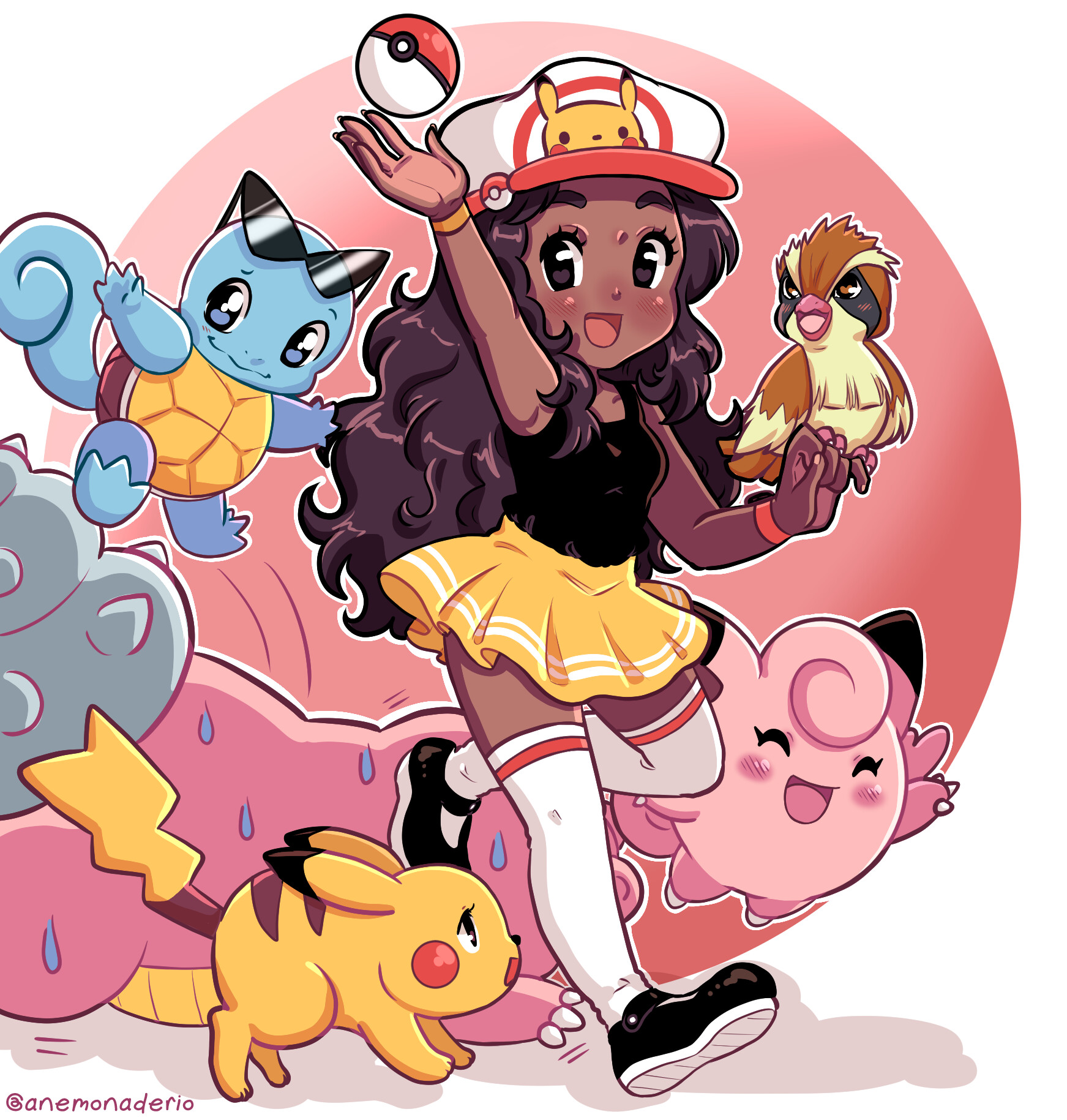 ArtStation - Poké trainer commission #0