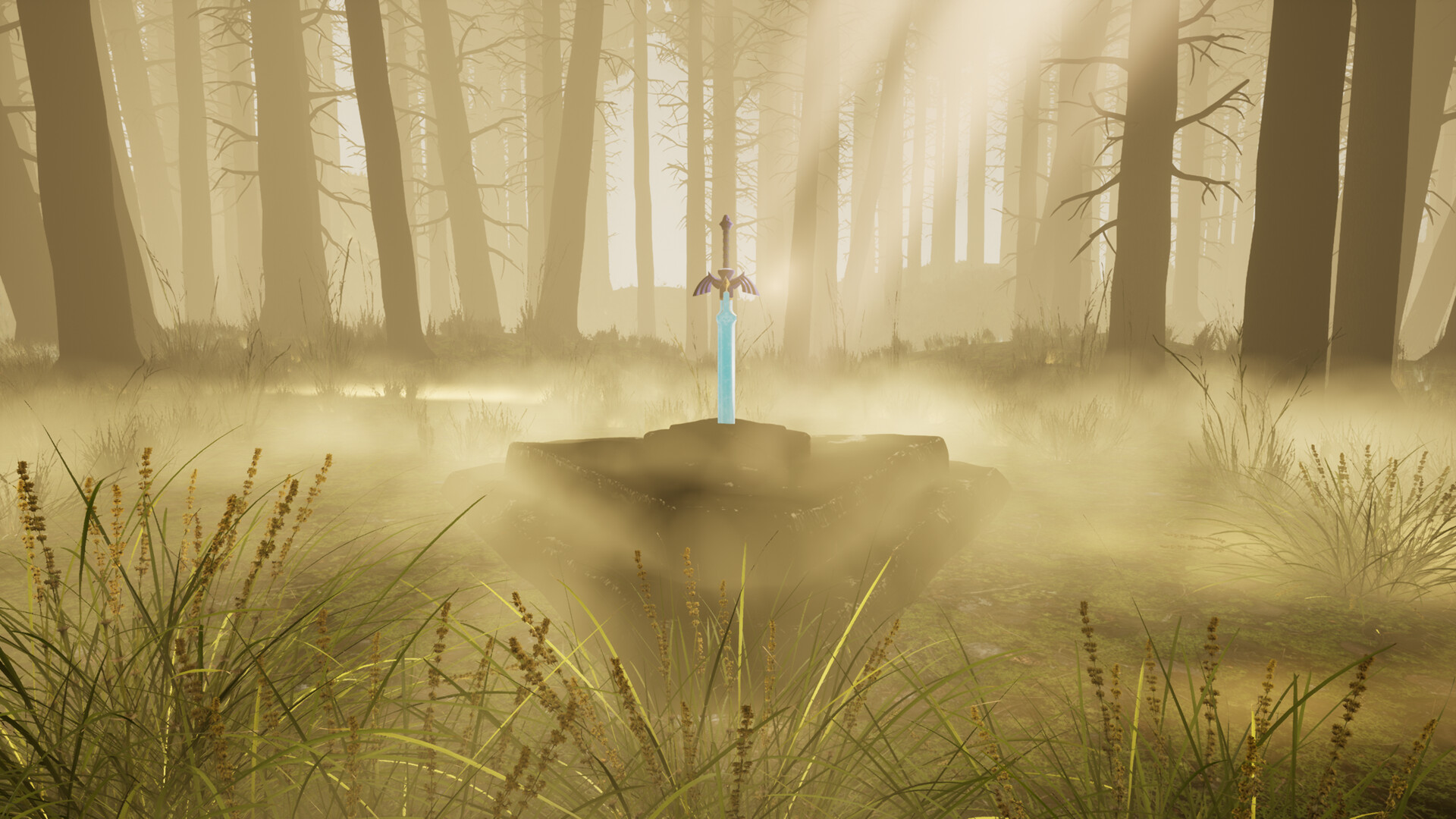 ArtStation - Mastersword from The Legend Of Zelda