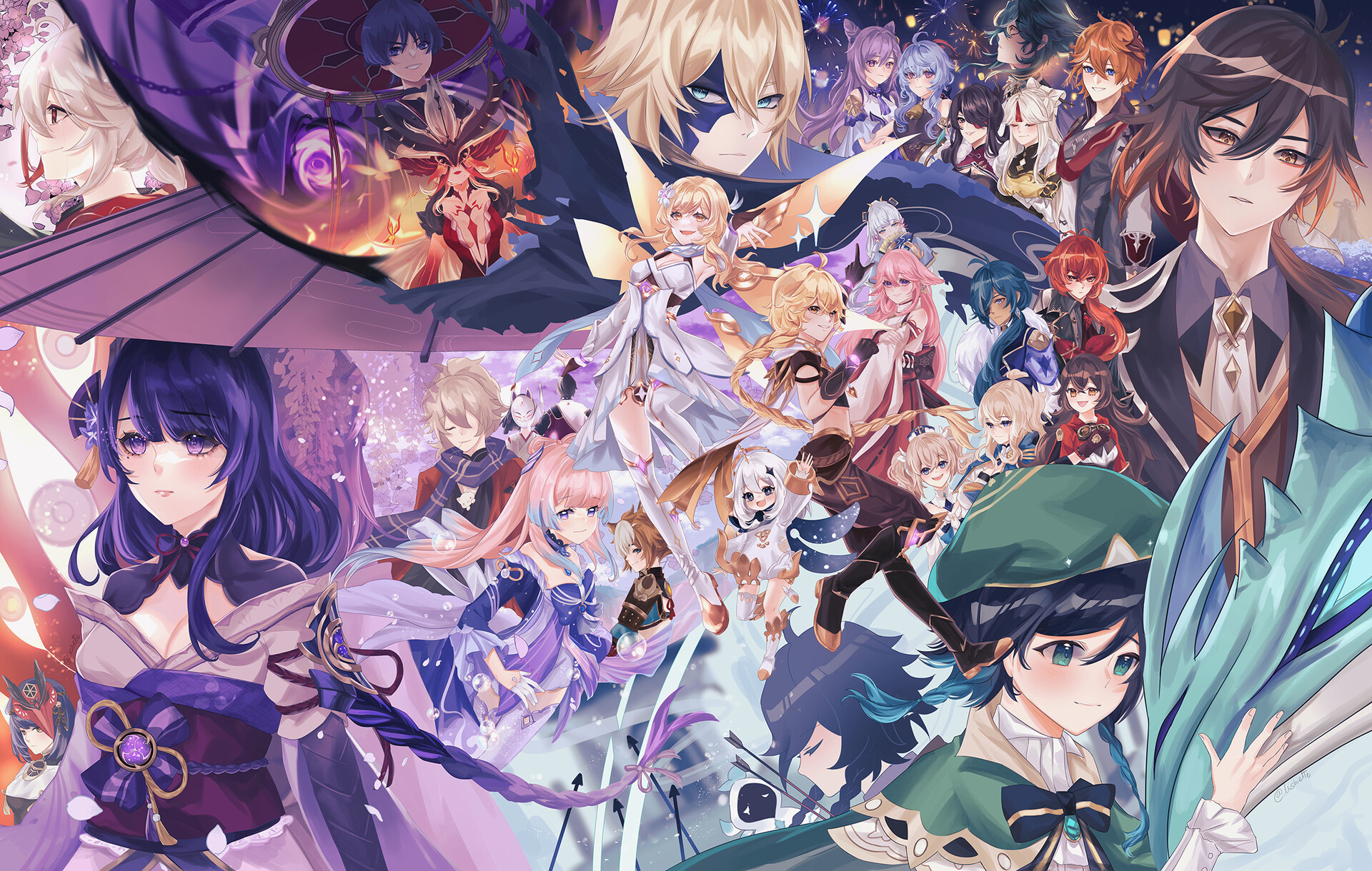 Can Teyvat (Genshin Impact) survive the Black Beast's(Blazblue) rampage ...