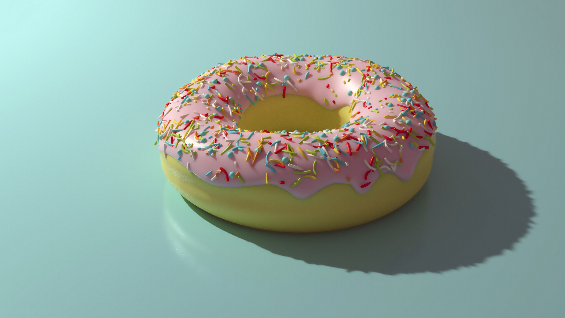 ArtStation - Donut - Learning Blender