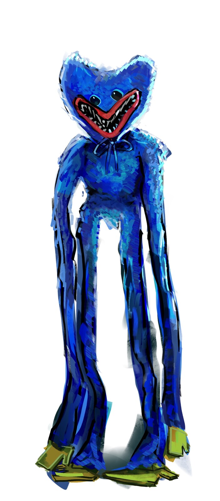 Alexander Ivlev - Huggy-Wuggy ( Poppy playtime fan art)