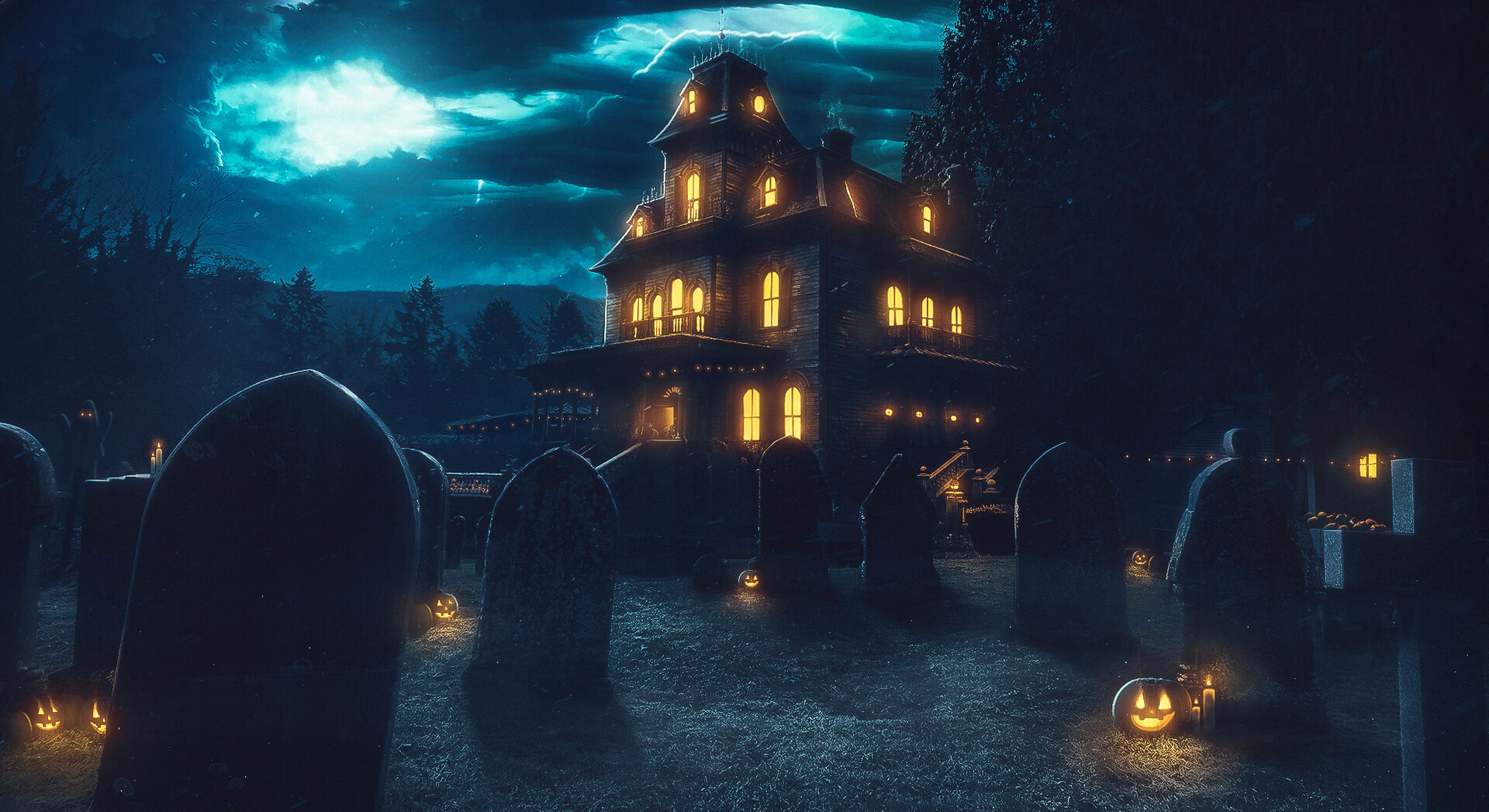 ArtStation - halloween spooky season