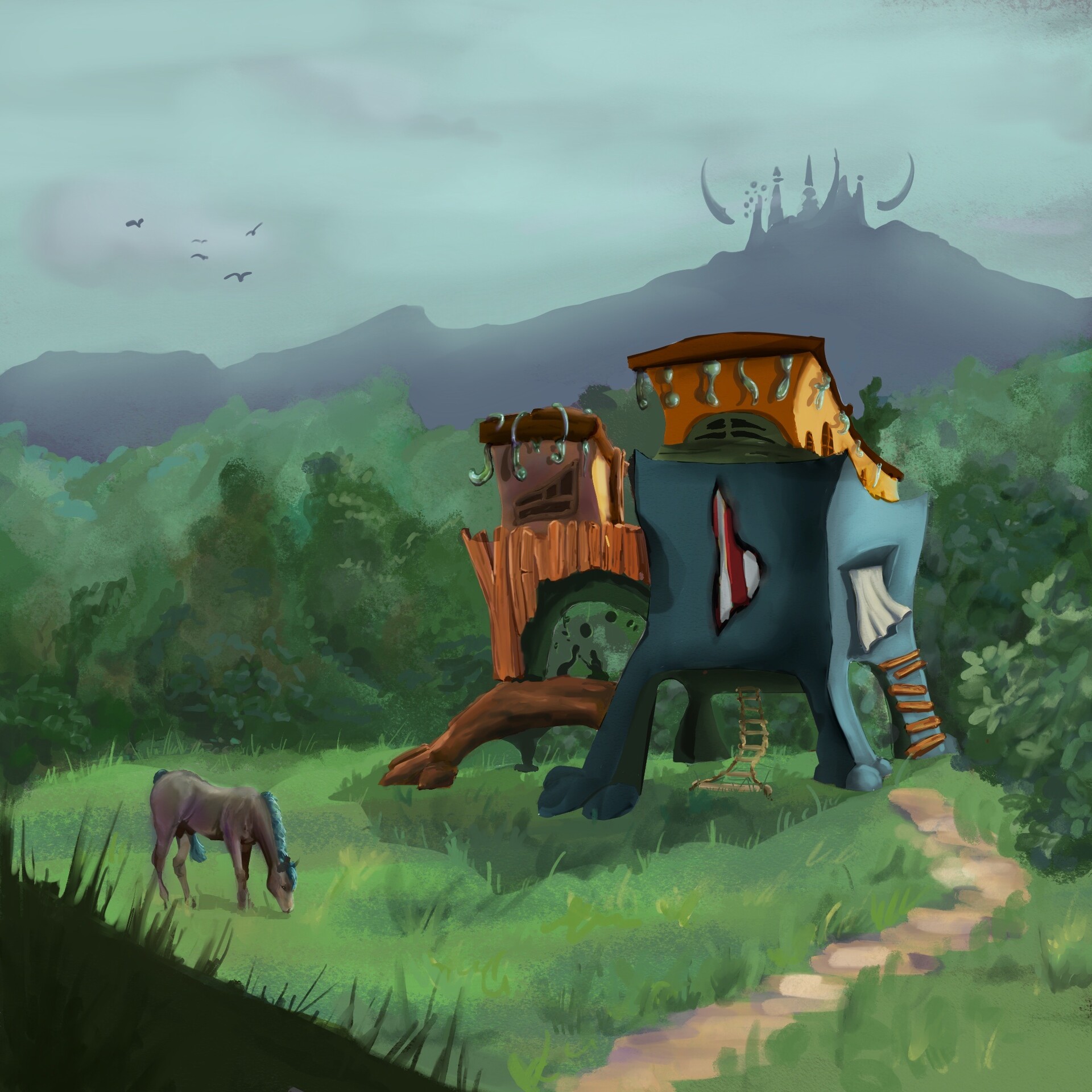 ArtStation - Circus house