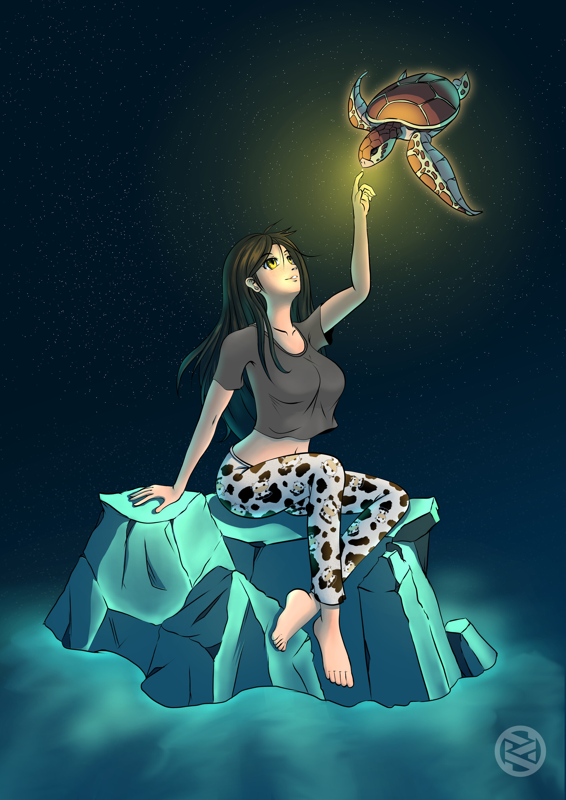 ArtStation - Turtle spirit.