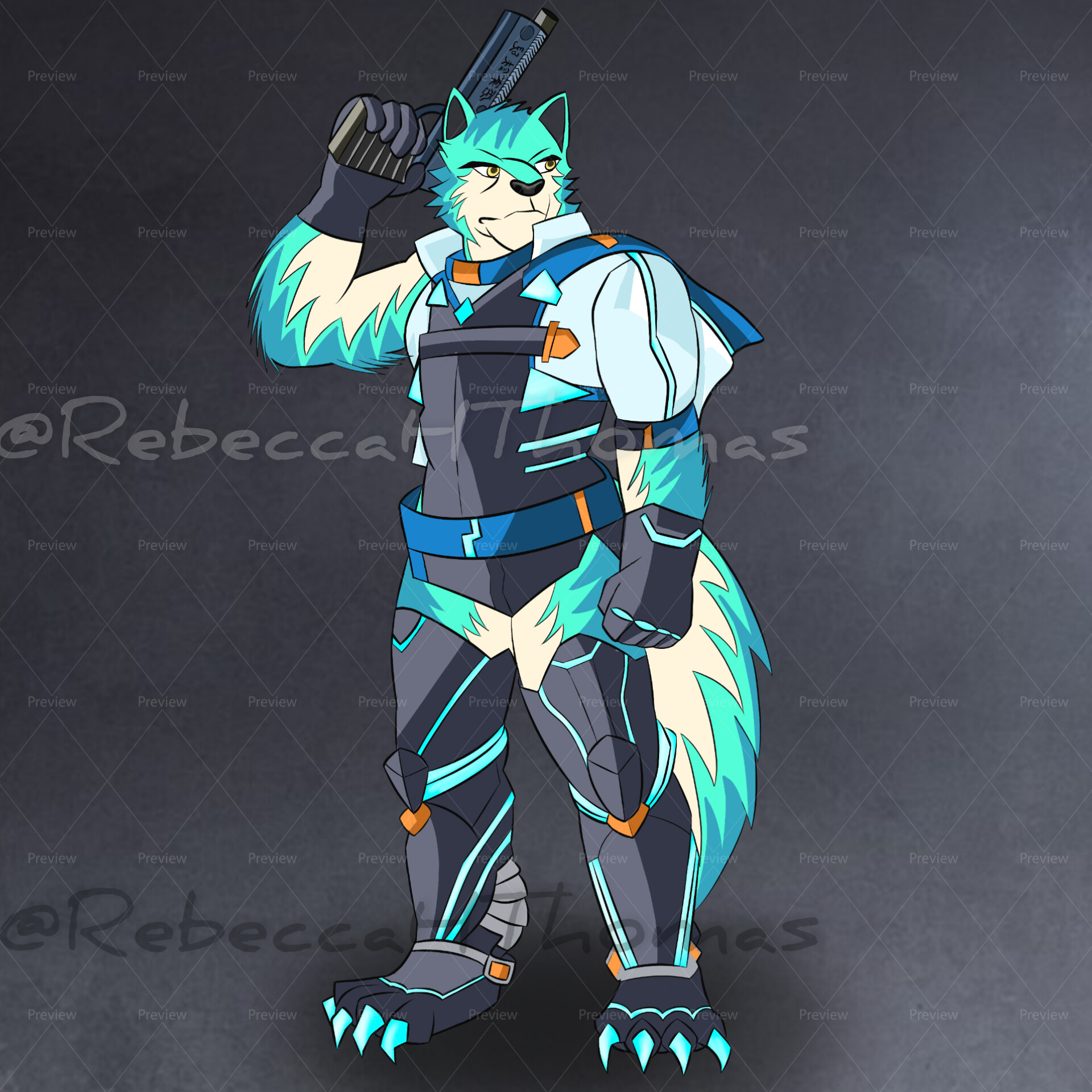 ArtStation - Furry Custom Character