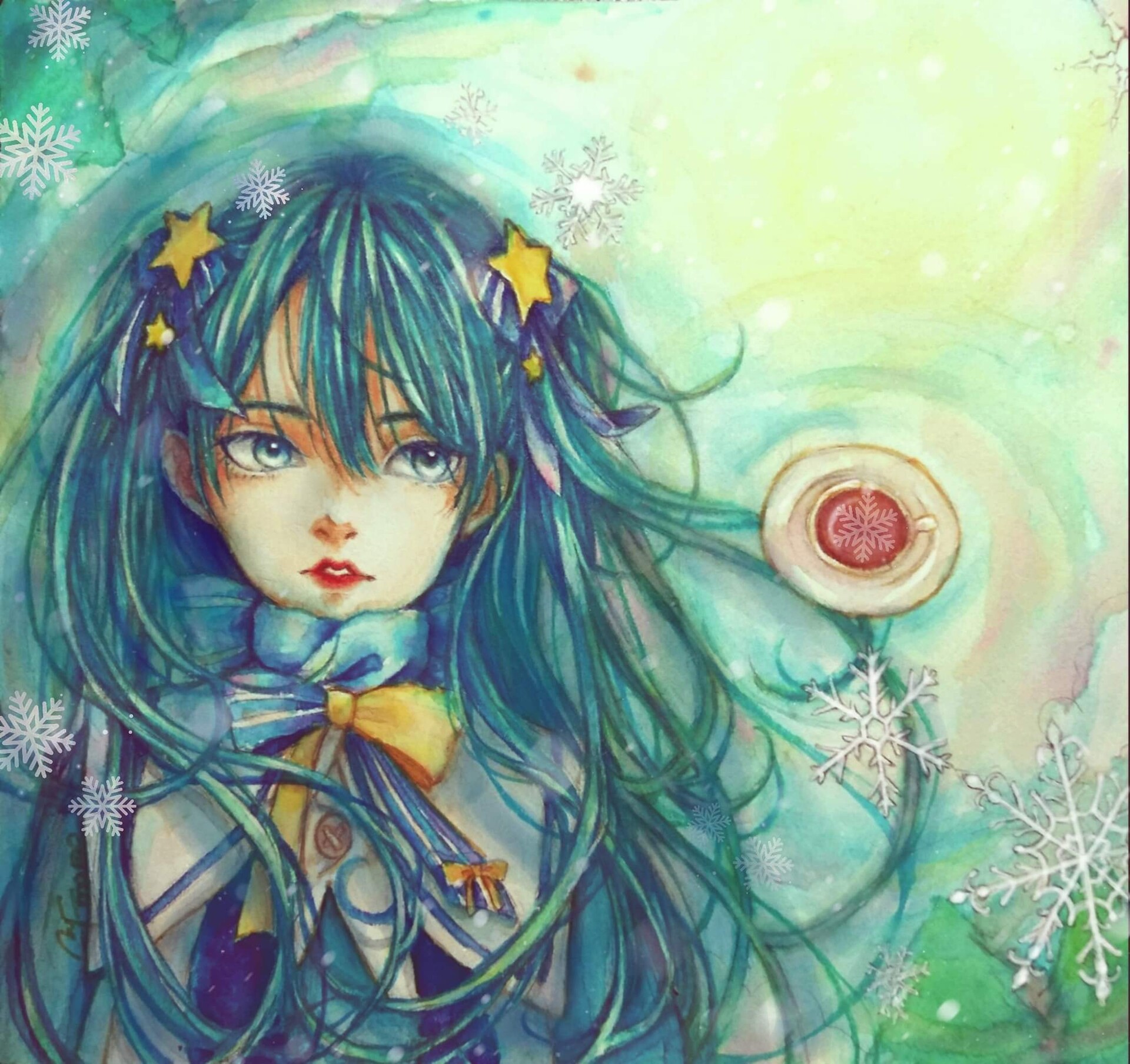 ArtStation - Snow Miku- Vocaloid