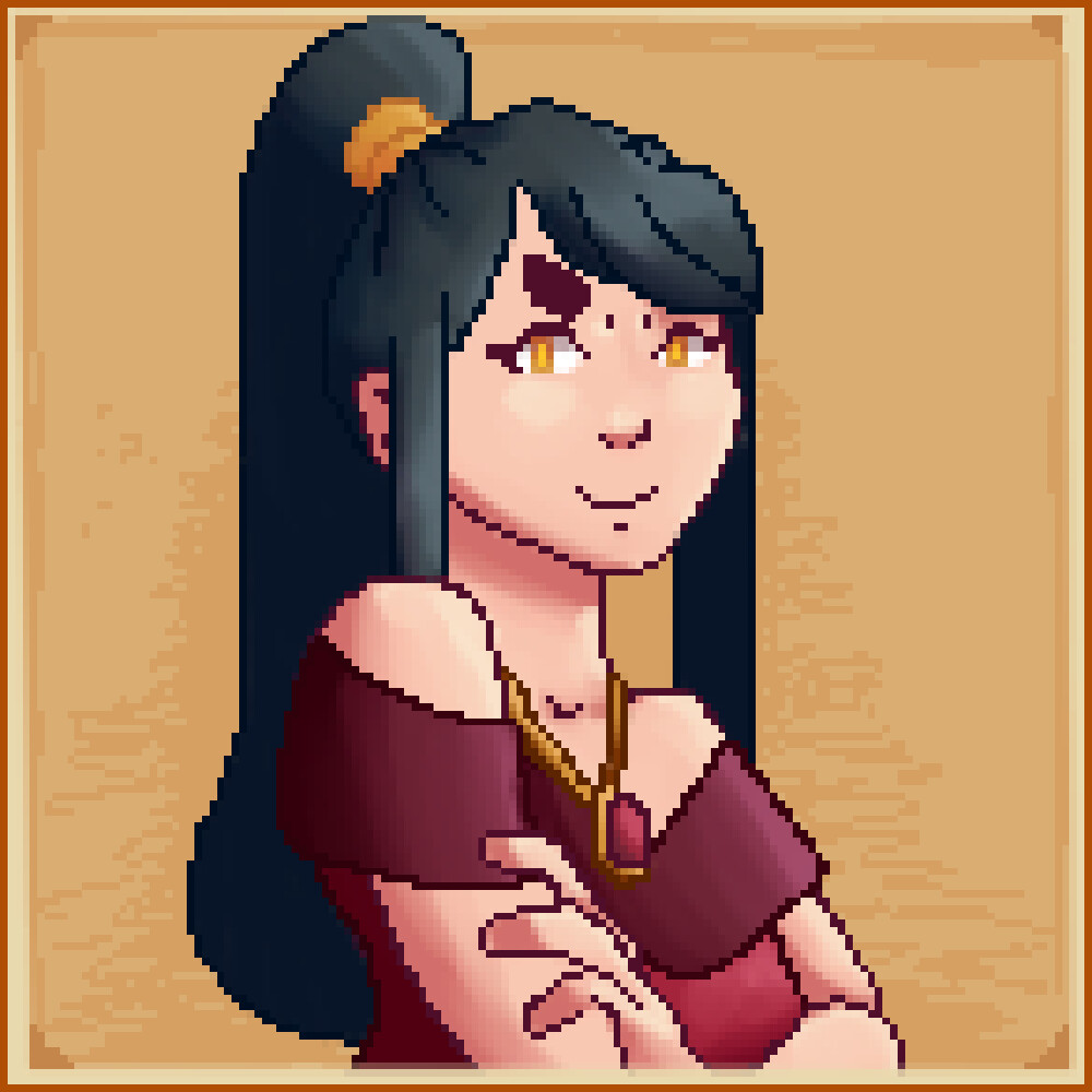 ArtStation - SDV OC Mock Portrait