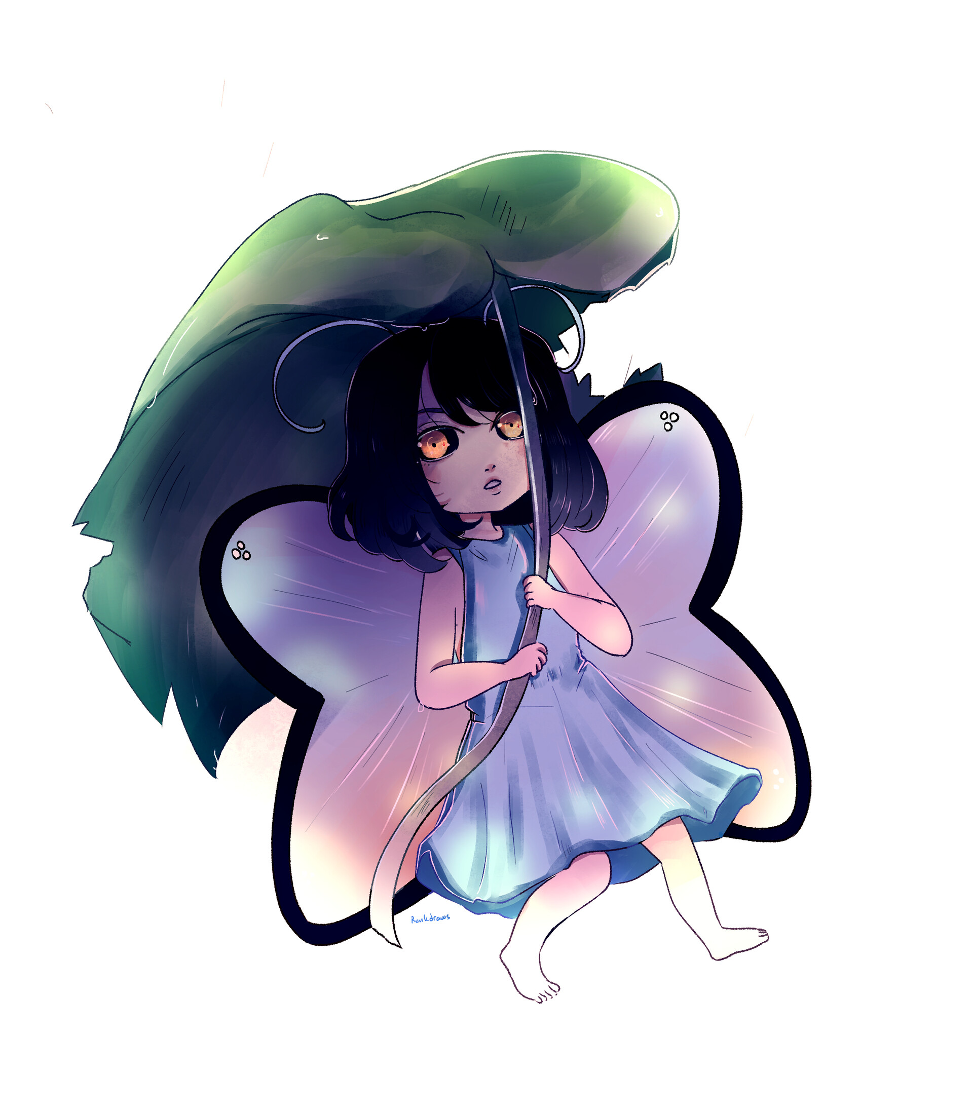 ArtStation - Fairu in Rain