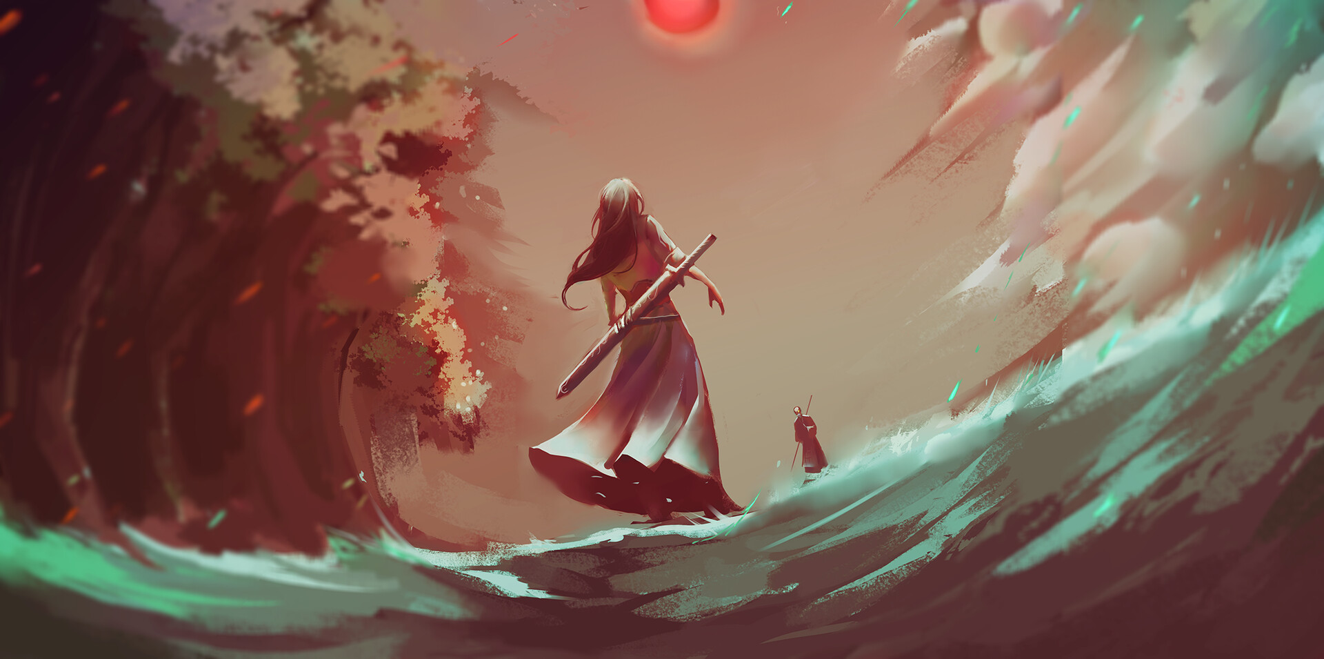 ArtStation - sword man