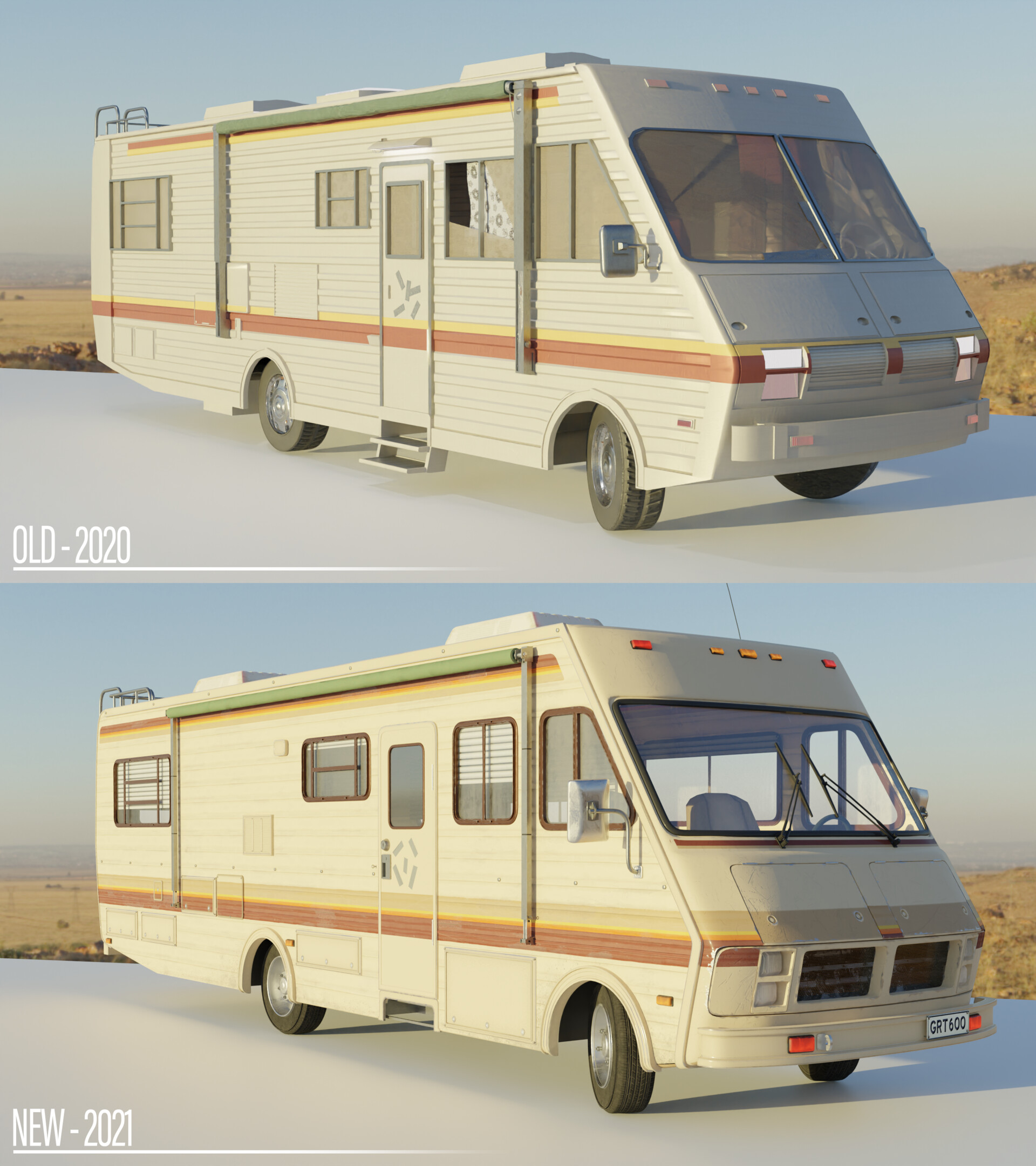 TheBanditBK - 1986 Fleetwood Bounder (Breaking Bad RV) - Remaking An ...