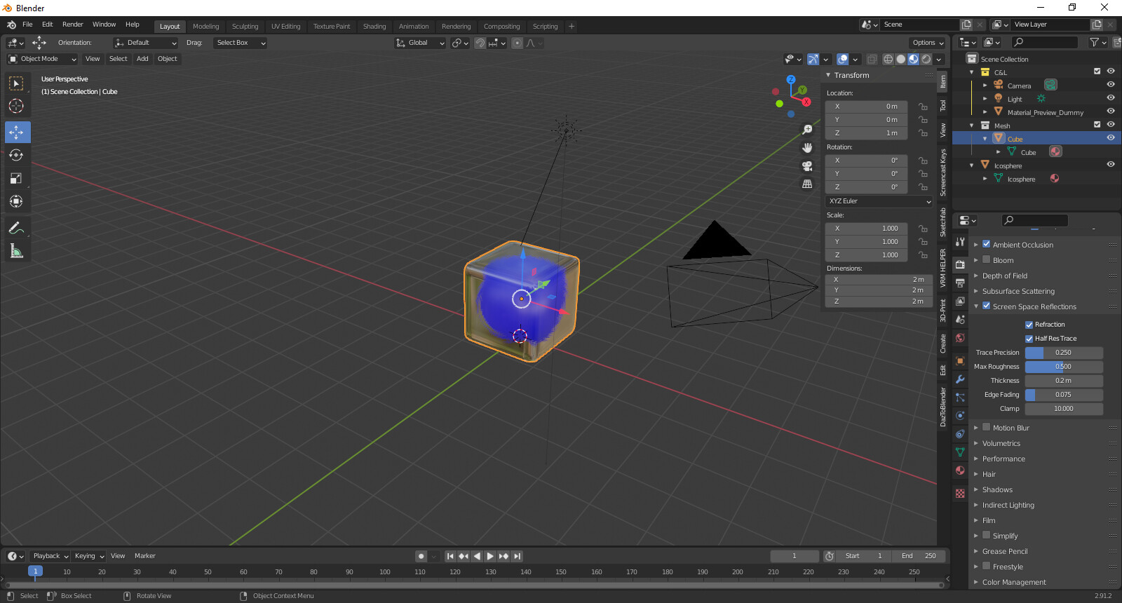 Andrew - Blender Start Up Files