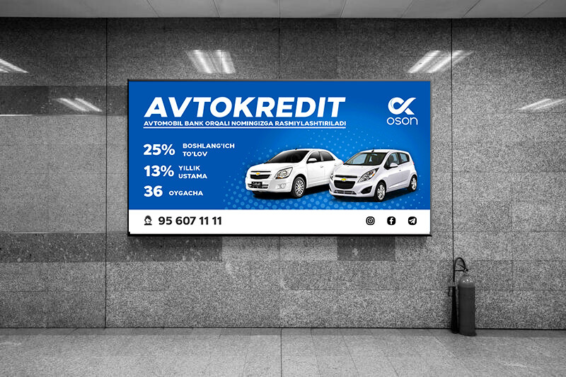 ArtStation - Car Banner Design