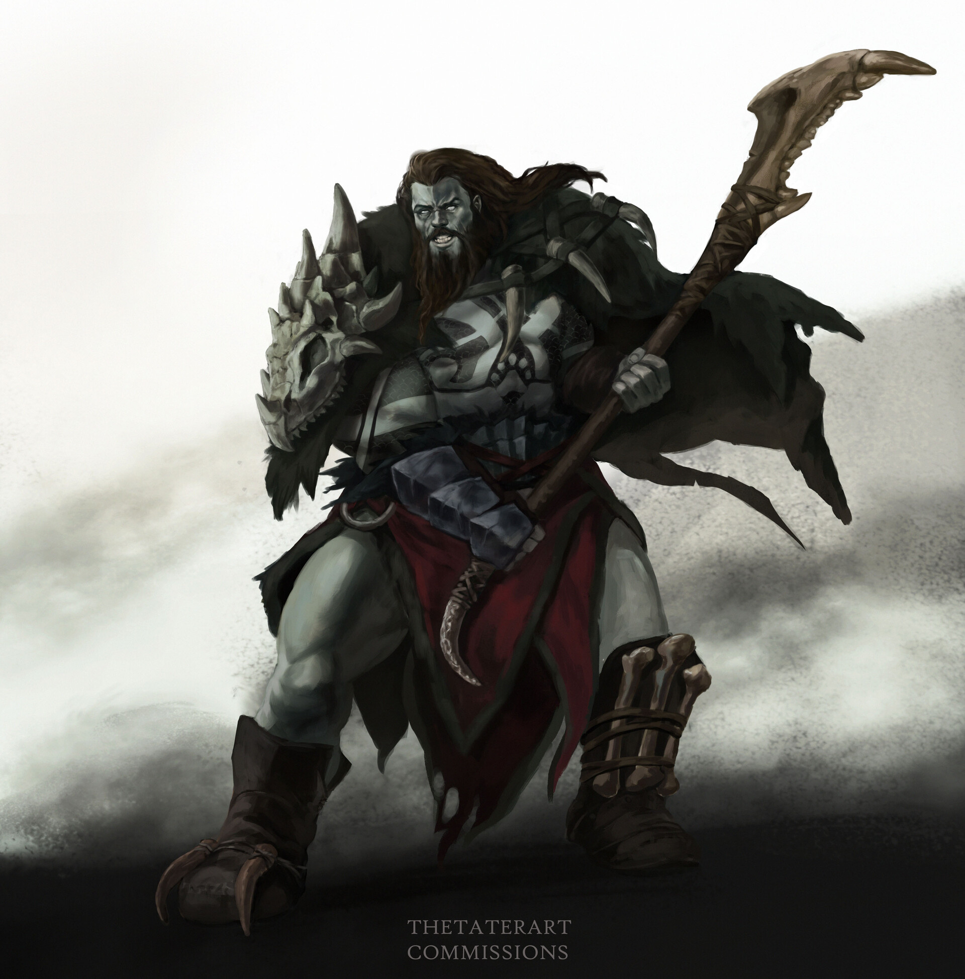 ArtStation - Goliath Warrior Chieftain