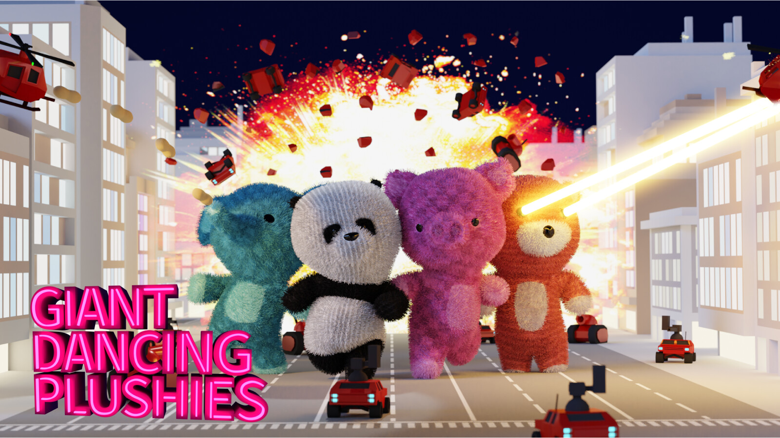 ArtStation - Giant Dancing Plushies