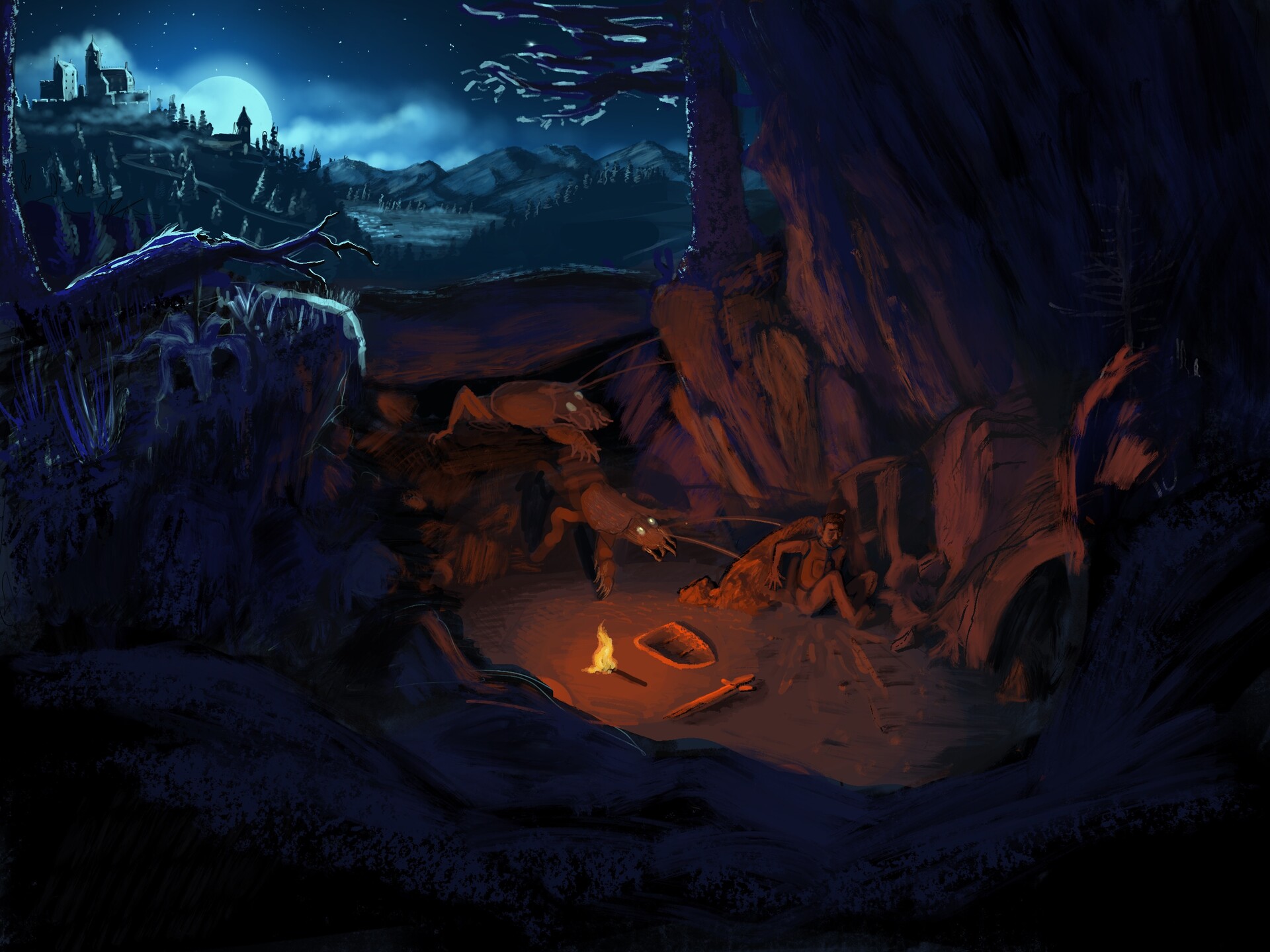 ArtStation - Castle story concept