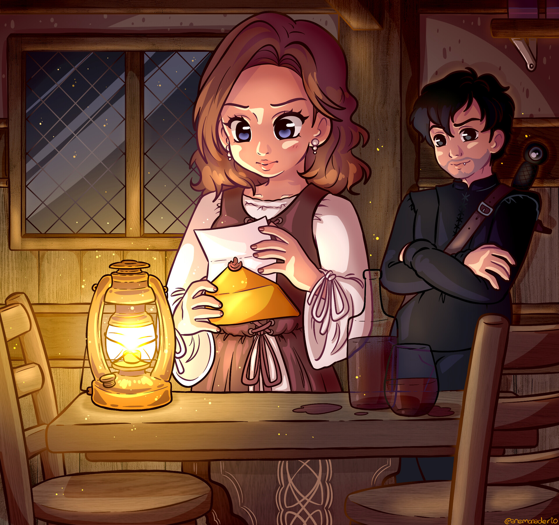 ArtStation - Concept art for Brianna Sugalski, feat. the characters ...