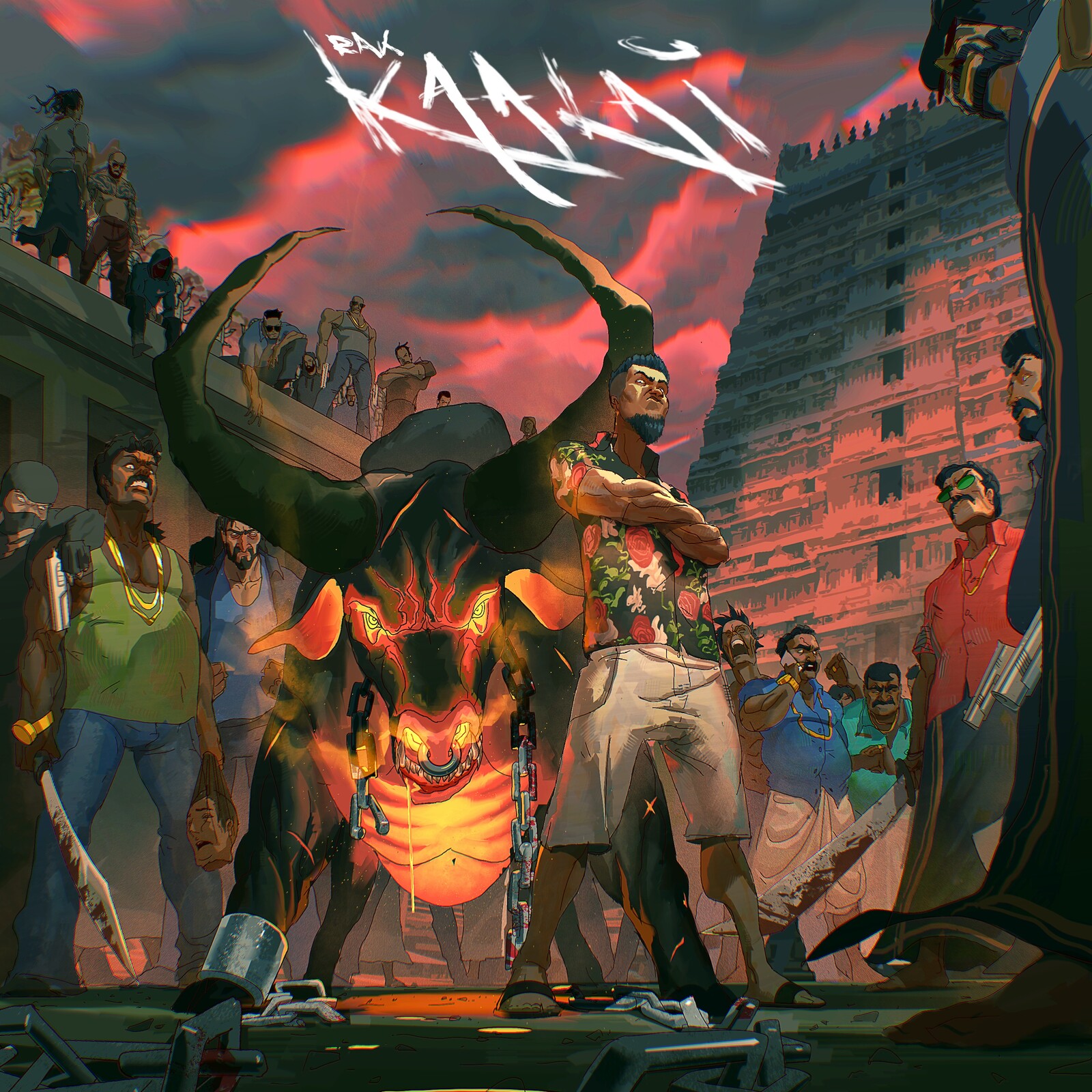 spaz - 'Kaalai' album cover art