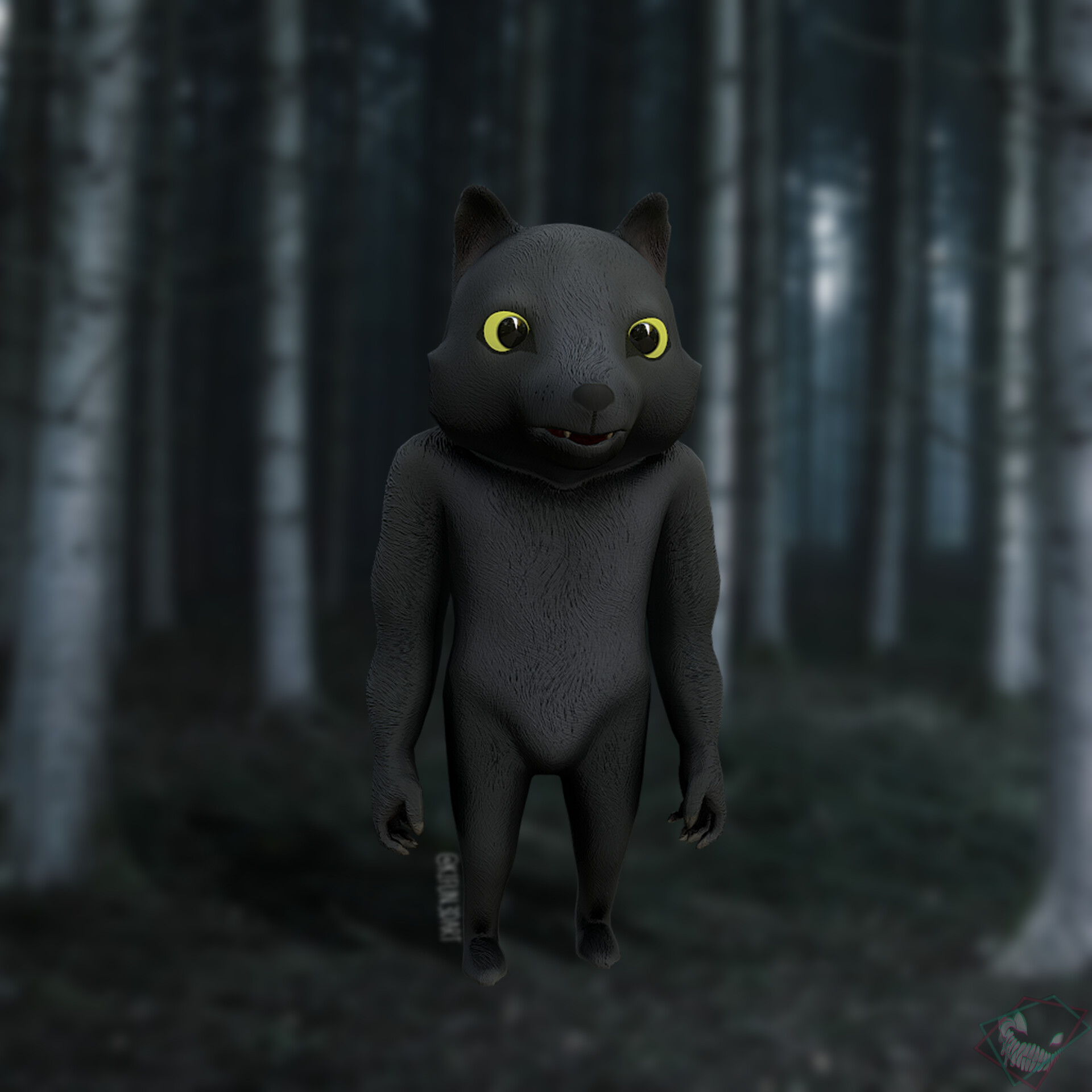 ArtStation - FENRIR THE WOLF