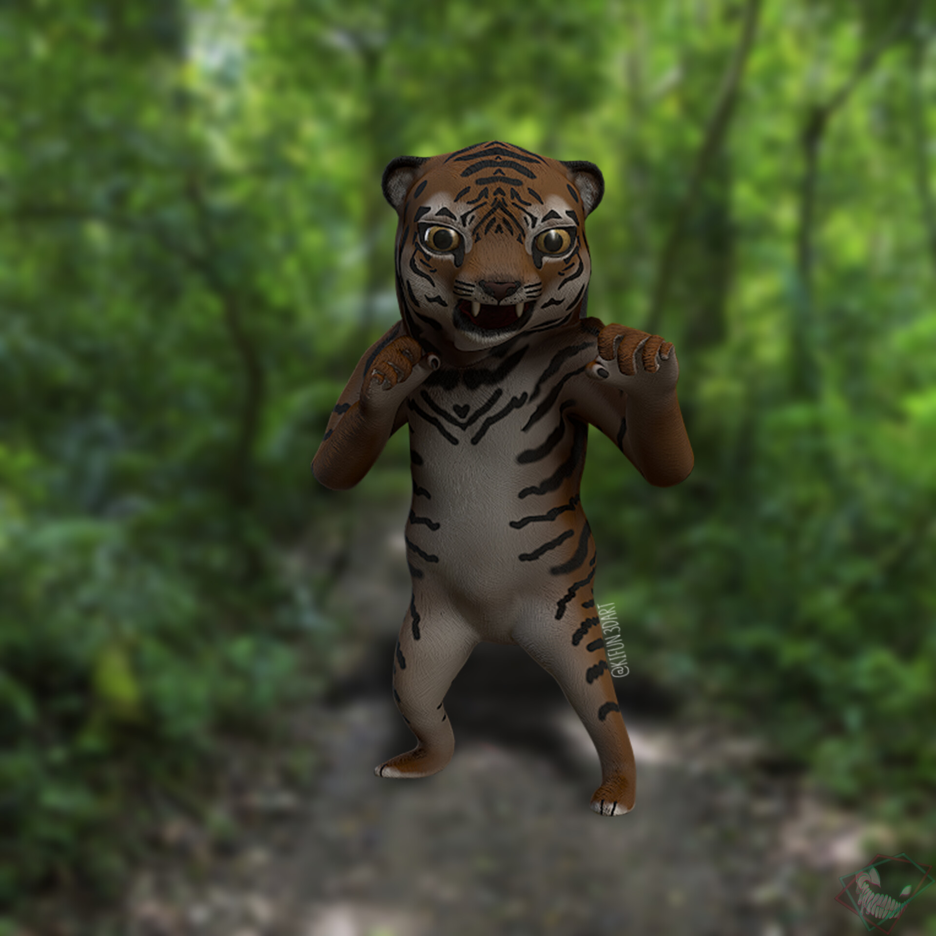 ArtStation - TORA THE TIGER