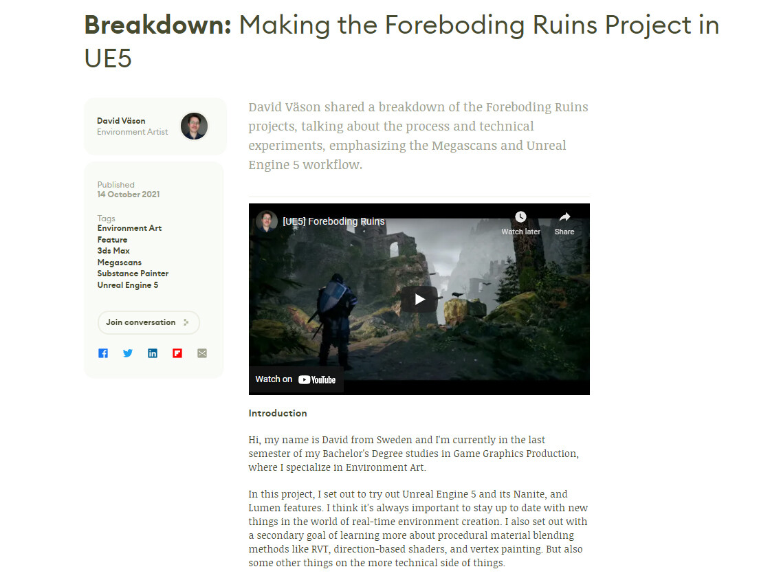 David Väson - Foreboding Ruins: Lvl80 Breakdown