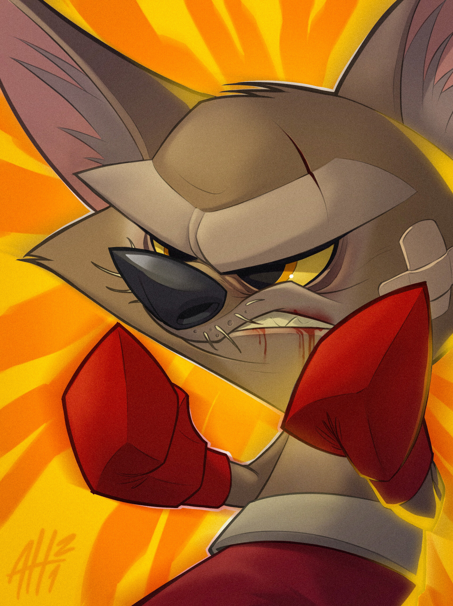 ArtStation - Boxer mouse🐭