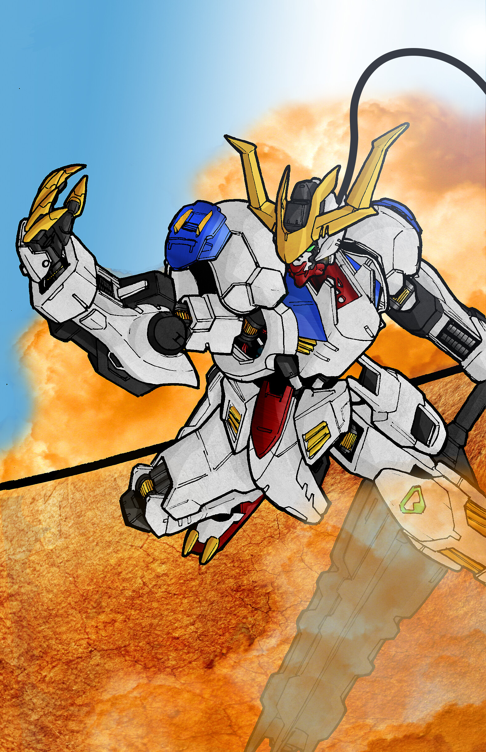 ArtStation - Gundam themed Inktobers