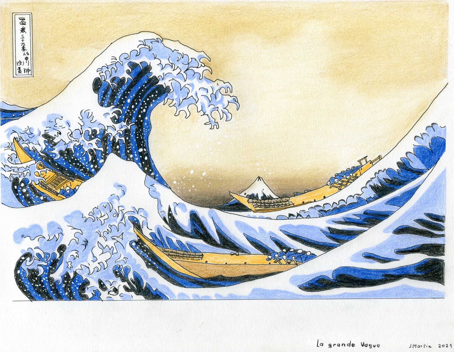 ArtStation - The great wave by JMTN