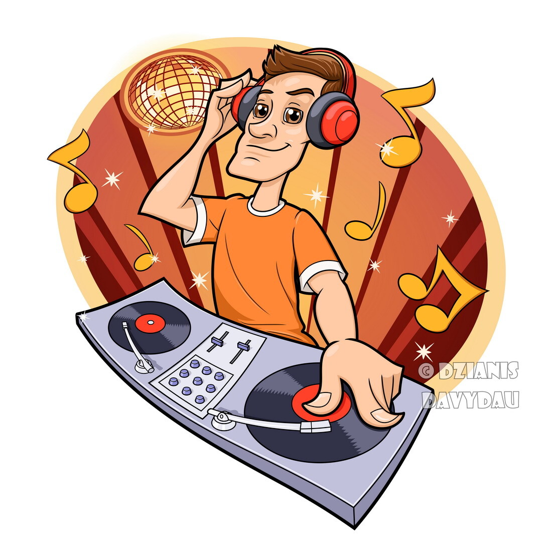 ArtStation - DJ's playing music