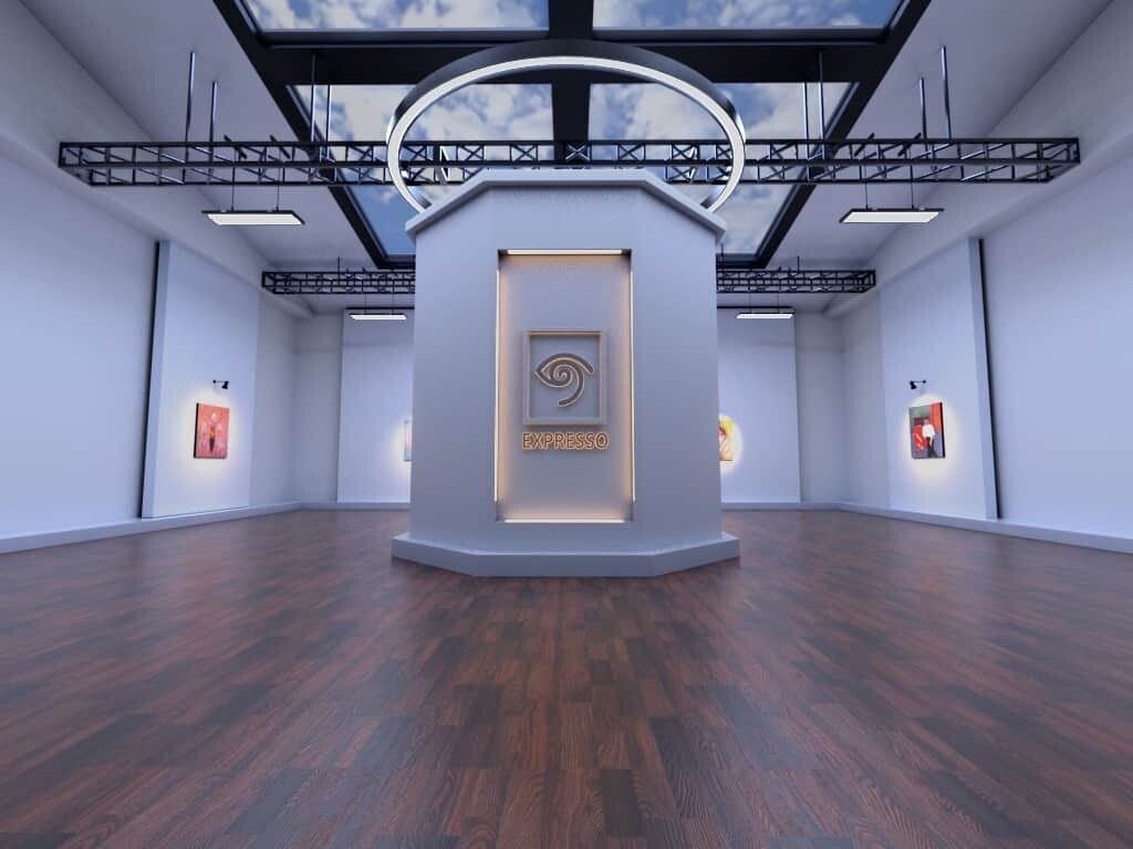 ArtStation - Virtual 3D art gallery ( VR )