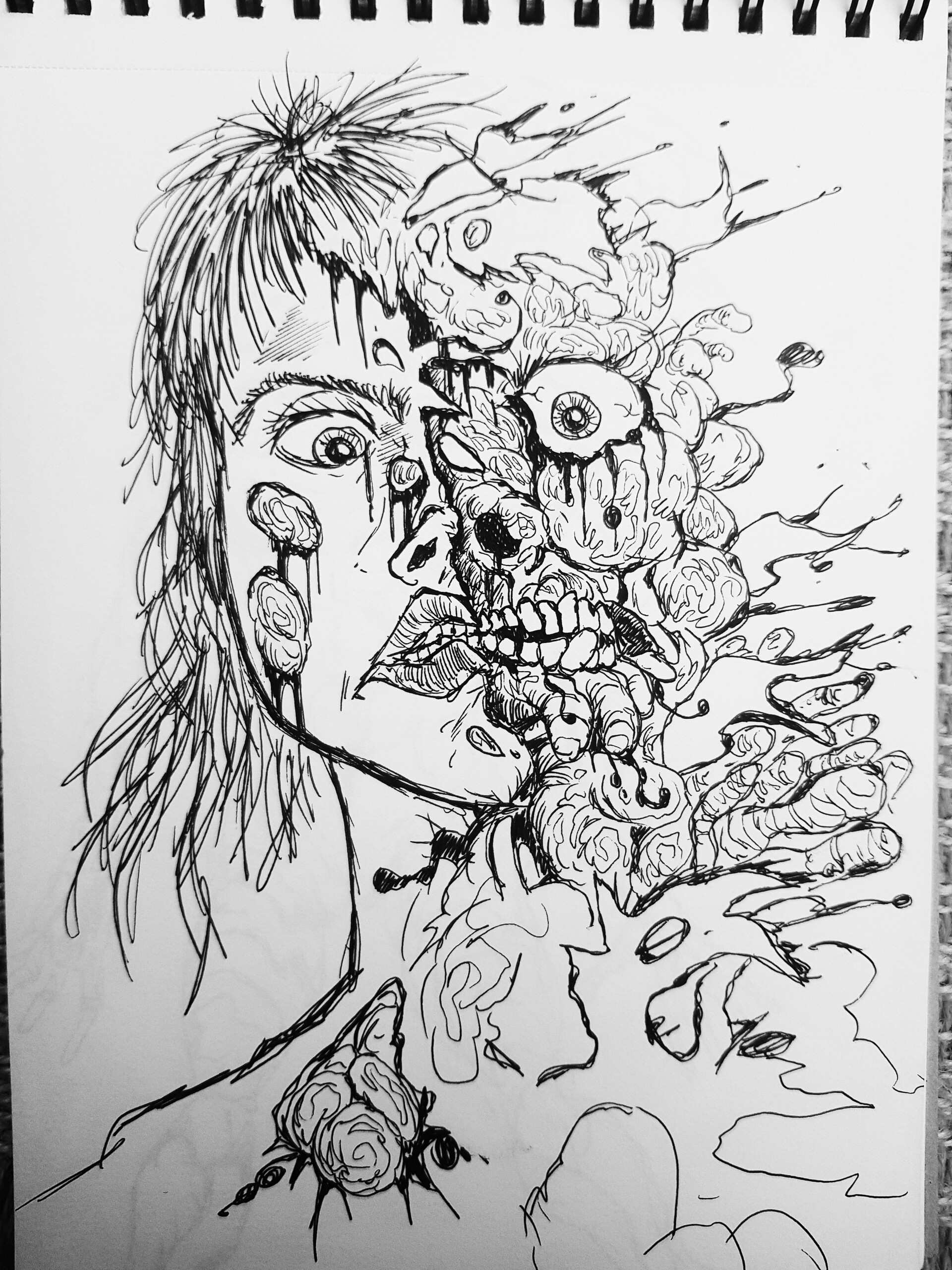 ArtStation - Doodles Episode #3 - Abstract & Body Horror